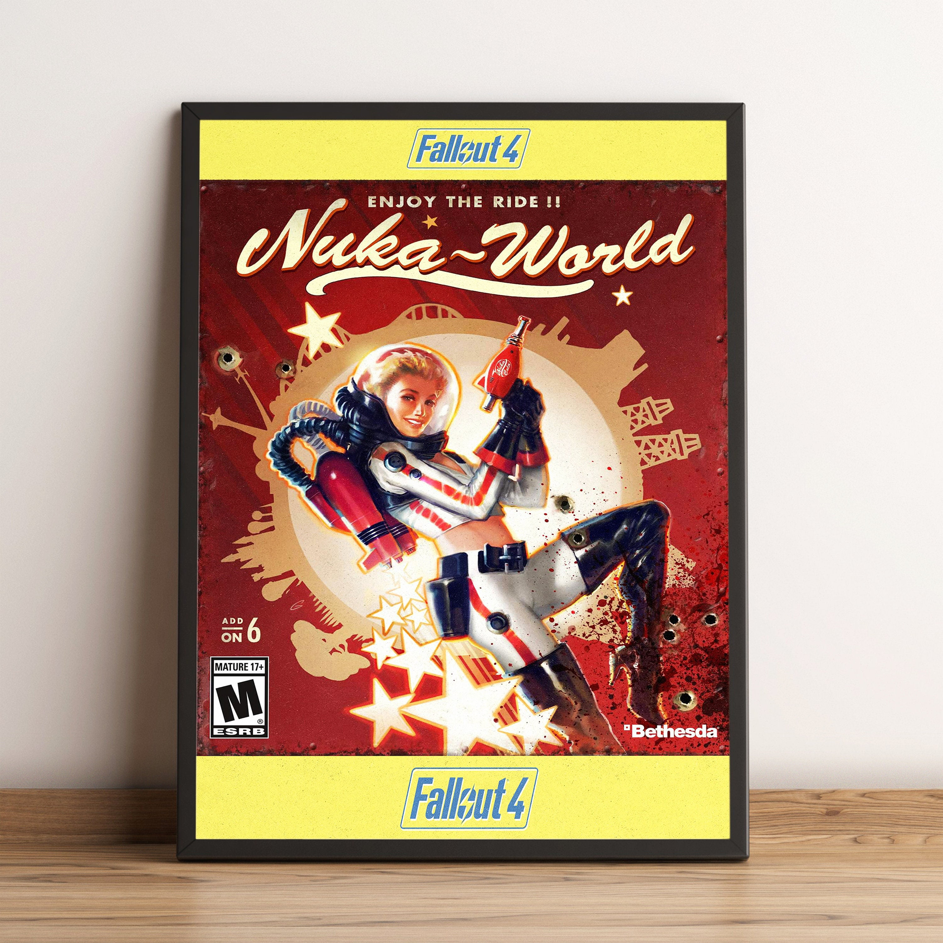 POSTER Fallout Poster, Nuka World Wall Art, Game Print, Best Gift for ...