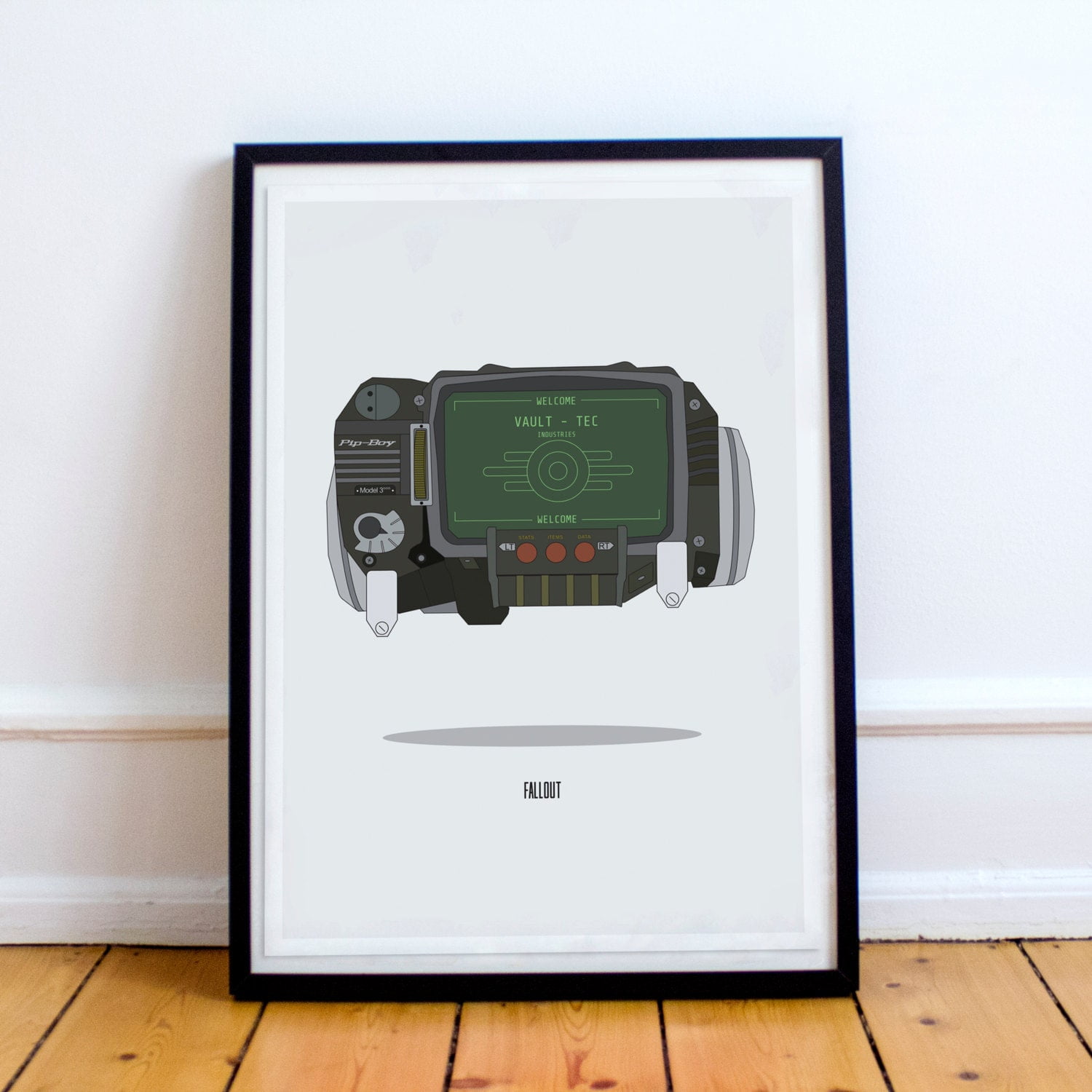 Poster Fallout Poster / Video Game Poster / Pip-Boy Poster / Gaming ...