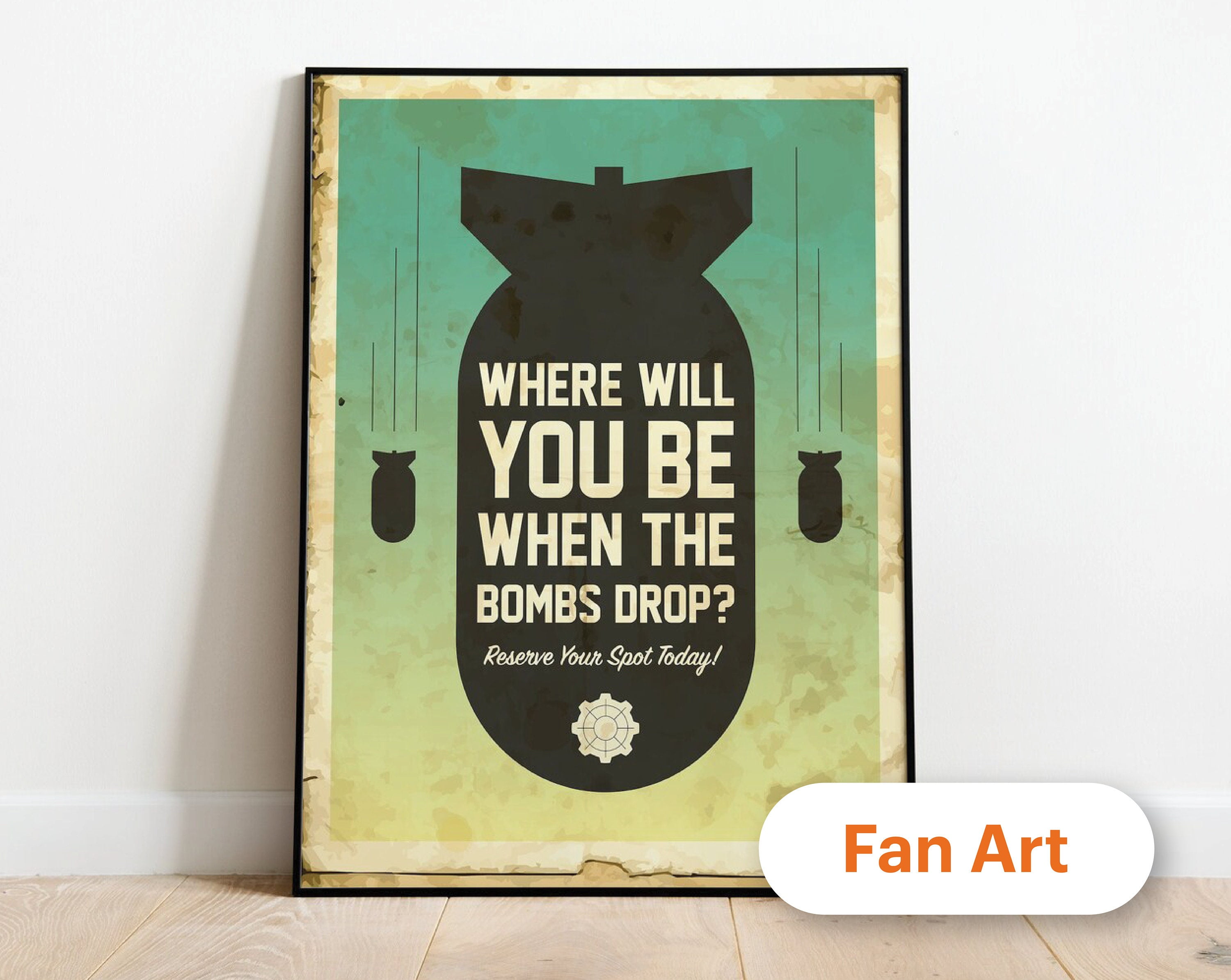 POSTER Fallout Poster | Where will you be? Fallout Vault Poster ...