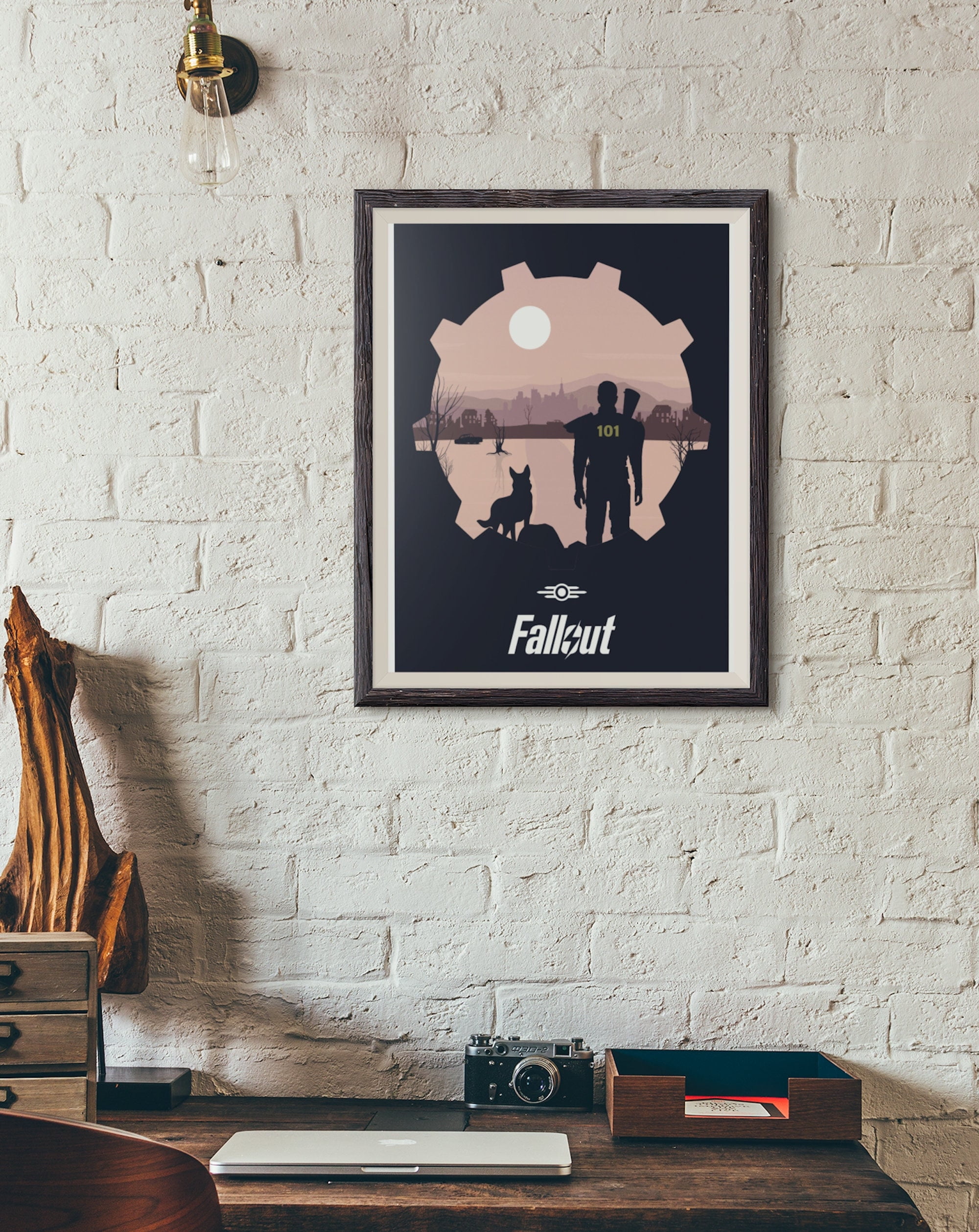 POSTER Fallout poster, Fallout game art, video game art, computer game ...