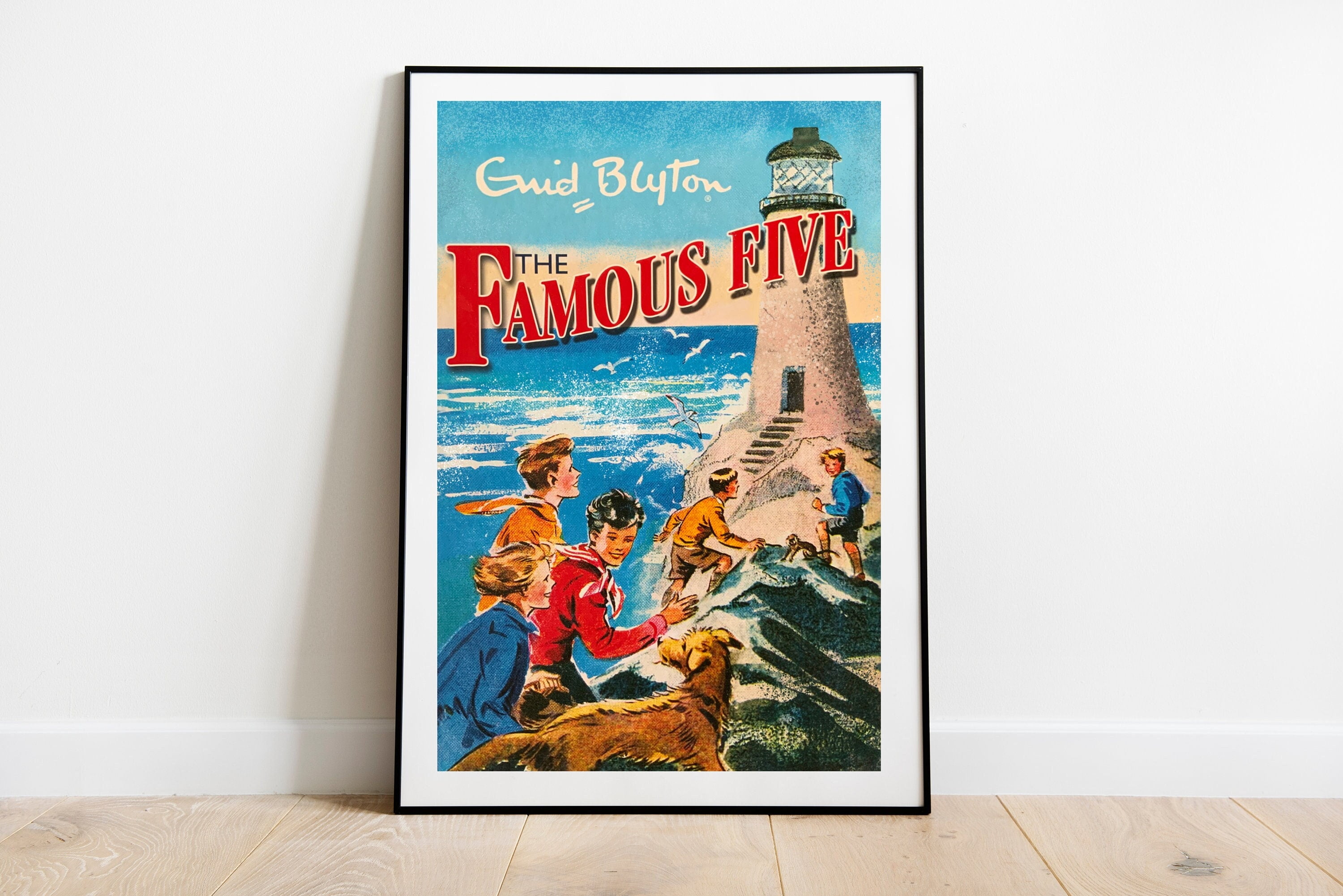 POSTER Famous Five| Enid Blyton | Book Cover, Famous Five Book, Famous Five Series, Childhood ...