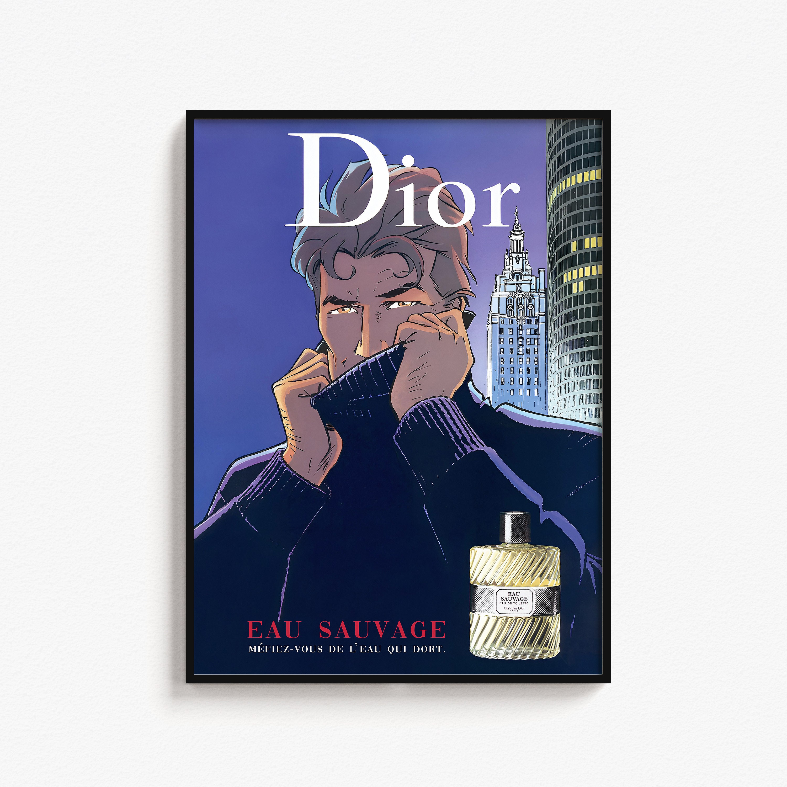 POSTER Fashion Brand, Perfume Advertisement, Fashion Magazine, Gift For ...
