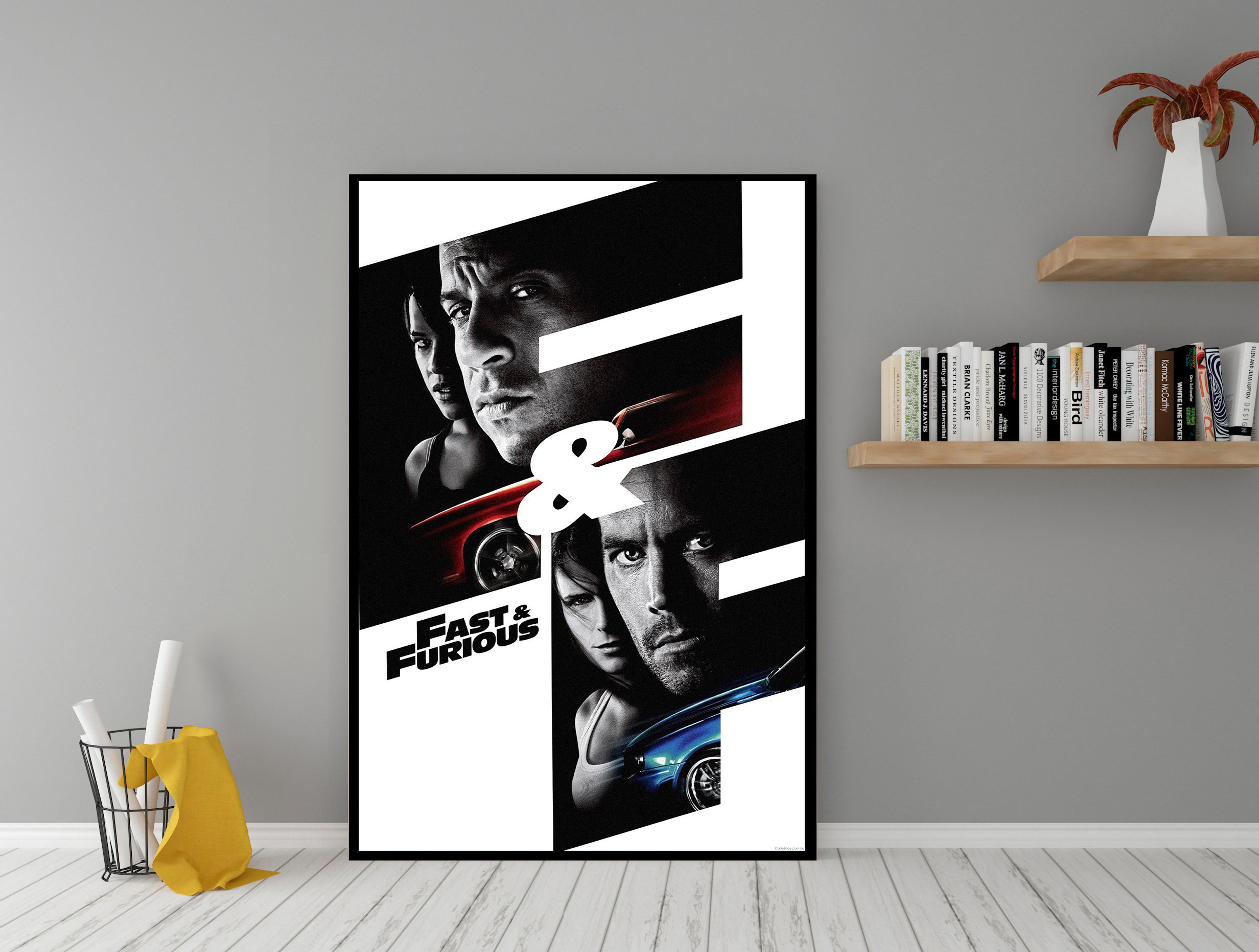 POSTER Fast & Furious Movie Poster - High Quality Wall Art - Room Decor ...