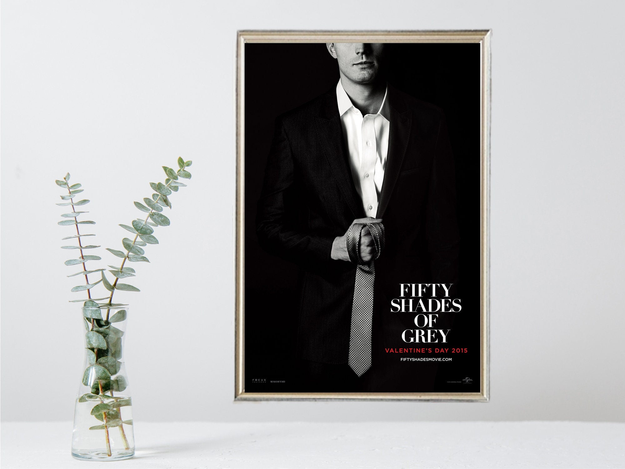 POSTER Fifty Shades of Grey Movie Poster- Vintage Movie Poster ...