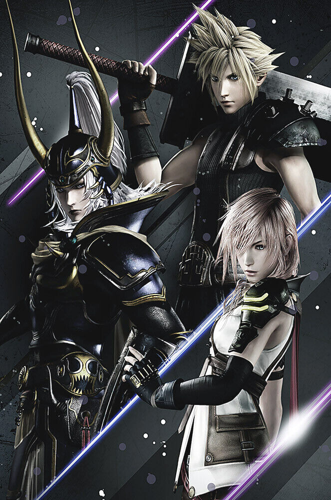 POSTER Final Fantasy Dissidia NT PS4 Premium POSTER MADE IN USA-8x12 ...