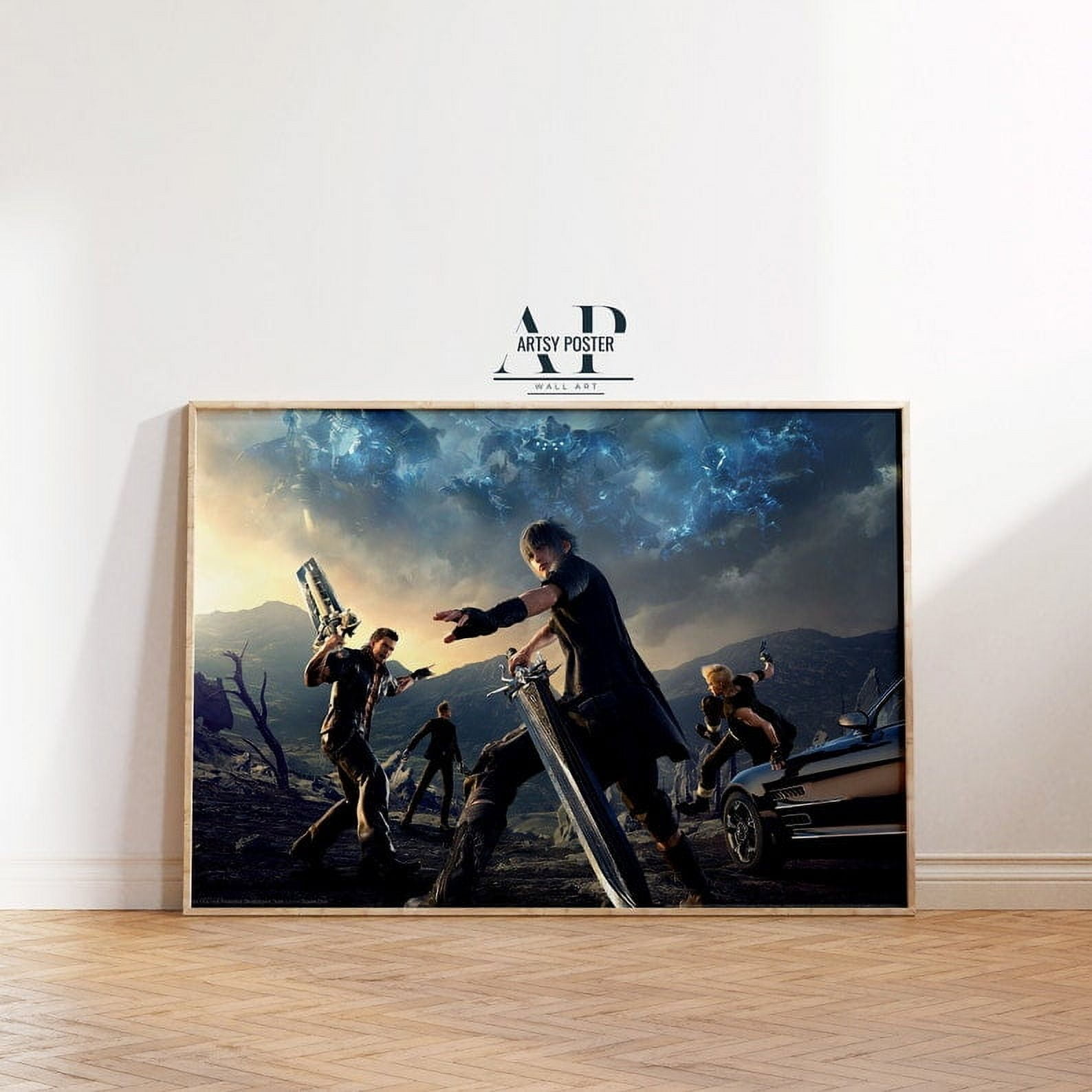 POSTER Final Fantasy Game Poster, FFXIV Wall Art, Gamer Wall Decor ...