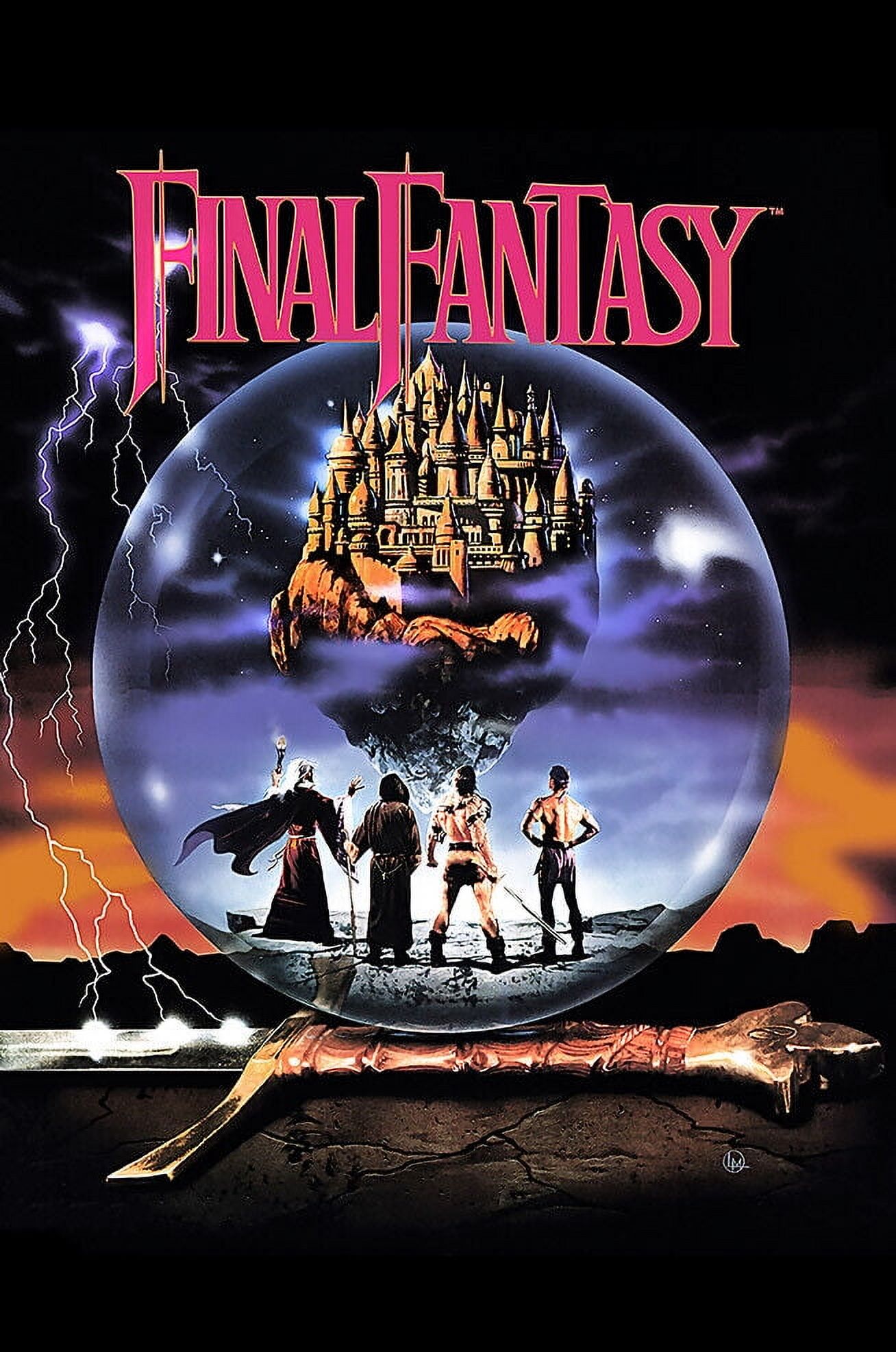 POSTER Final Fantasy Original NES Art Premium POSTER MADE IN USA-24x36 ...