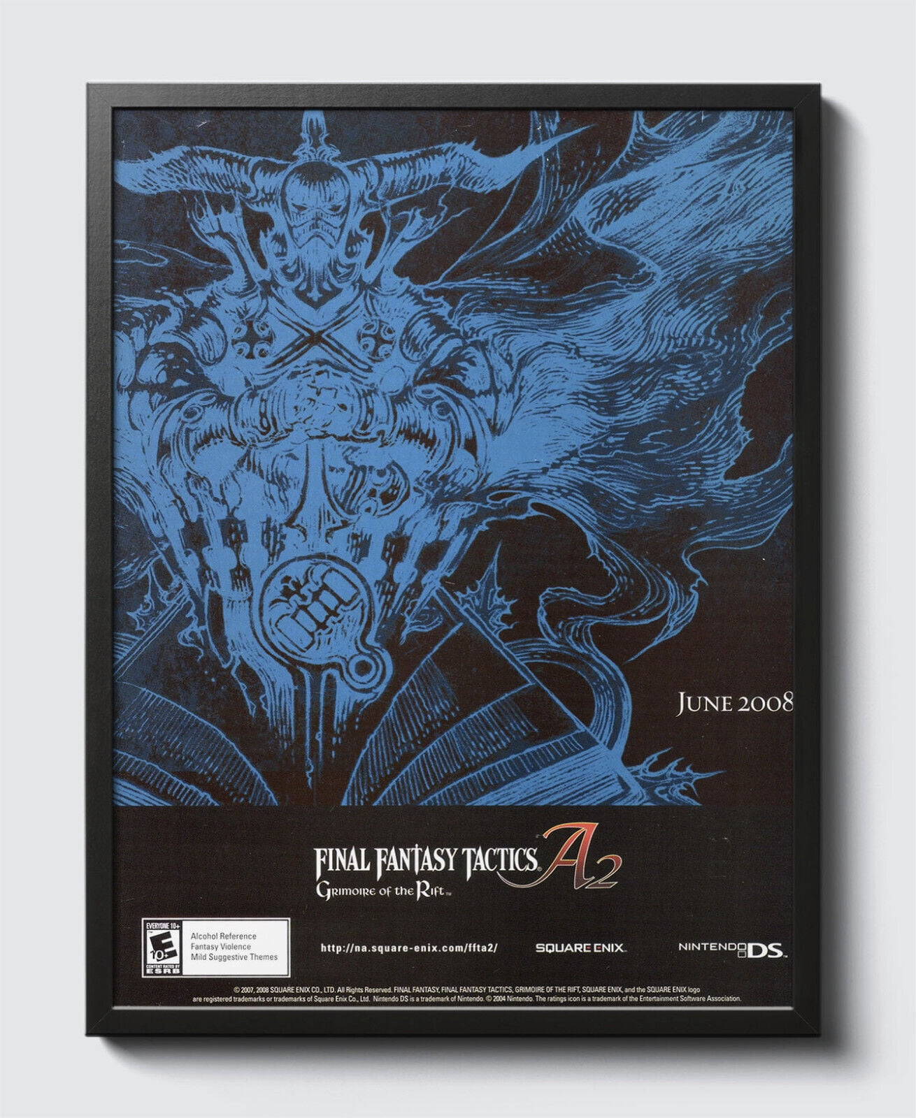 POSTER Final Fantasy Tactics A2 Grimoire Of the Rift Nintendo DS Glossy ...