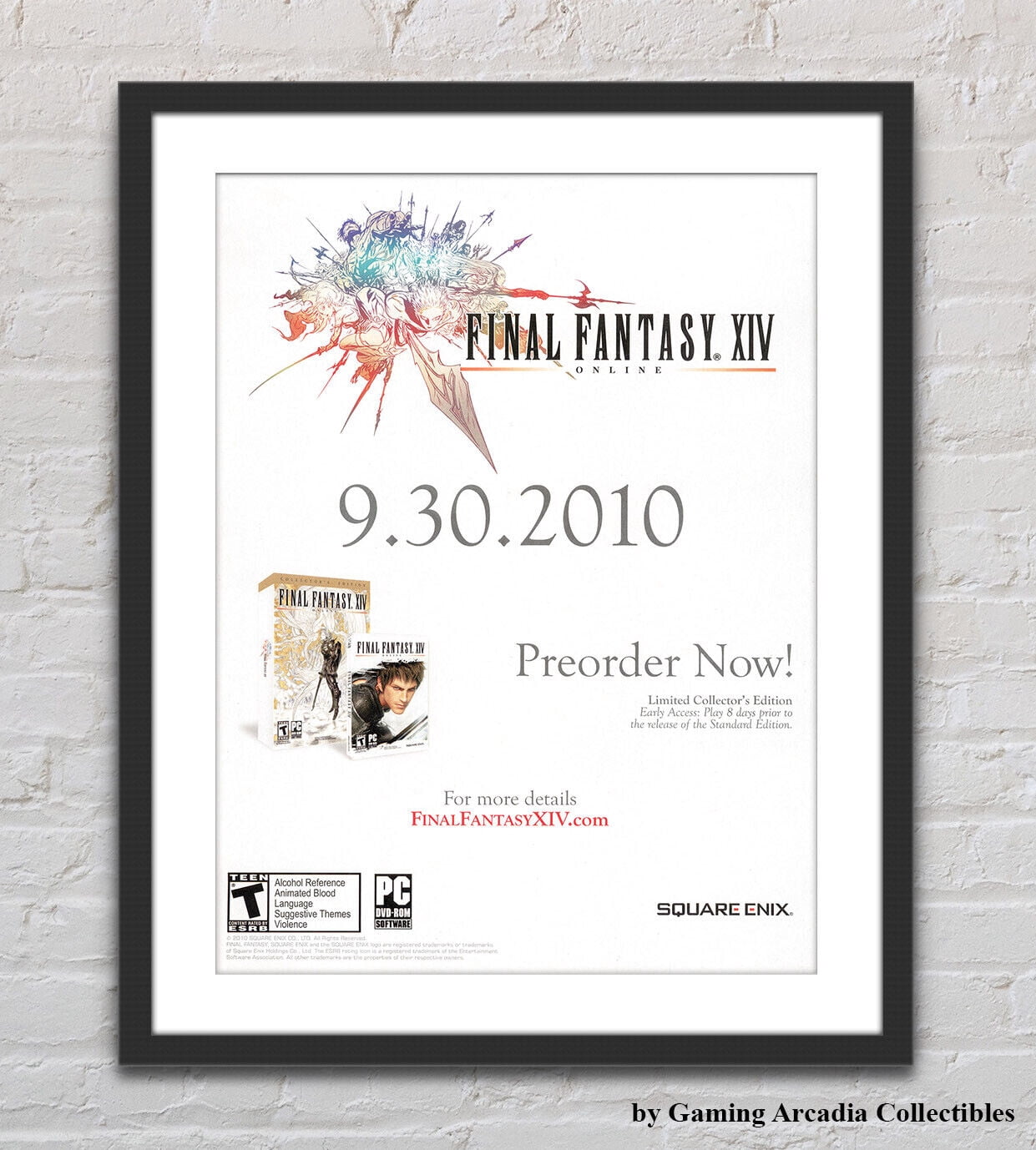 POSTER Final Fantasy XIV Online PC Poster-24x36-UNFRAMED - Walmart.com
