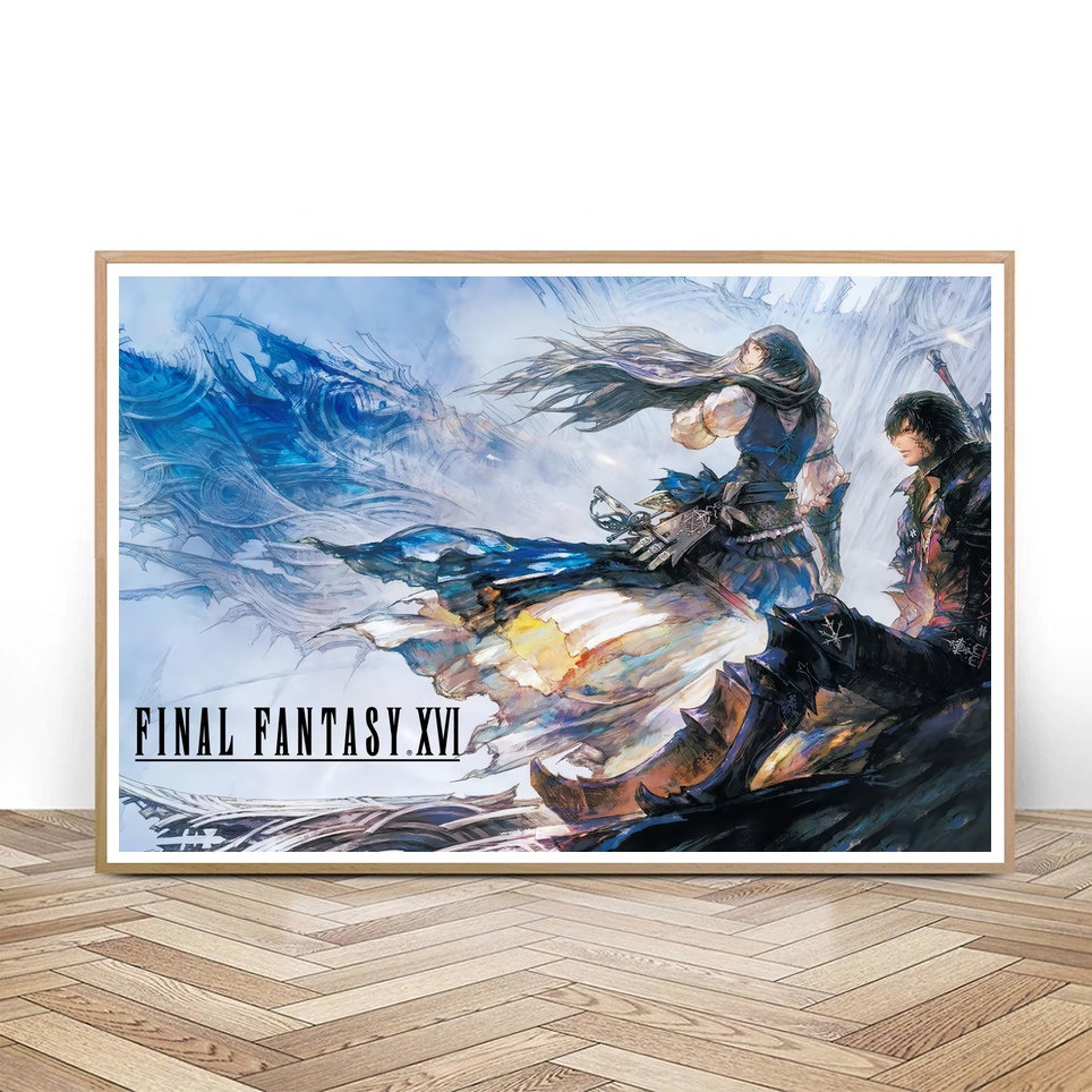 POSTER Final Fantasy XVI Game Poster,Wall Art Decor,Art Print,Famaliy ...