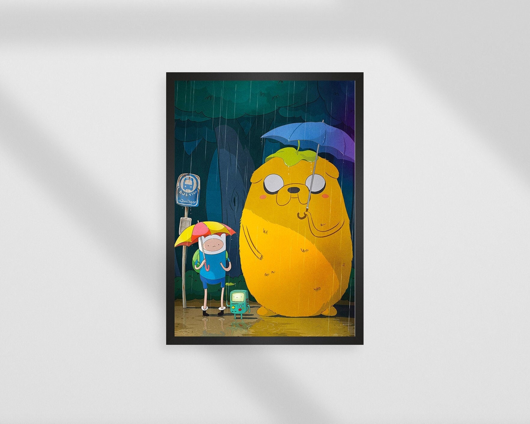 POSTER Finn the Human and Jake the Dog Poster / Finn and Jake Poster ...