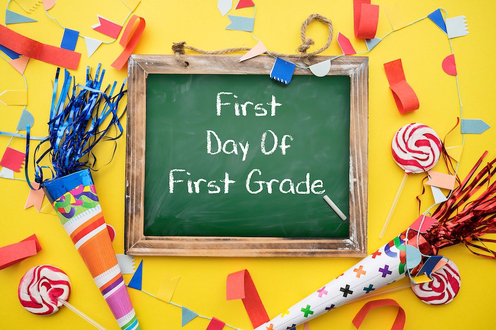 POSTER First Day of Kindergarten, First Day of School Signs, All grades ...