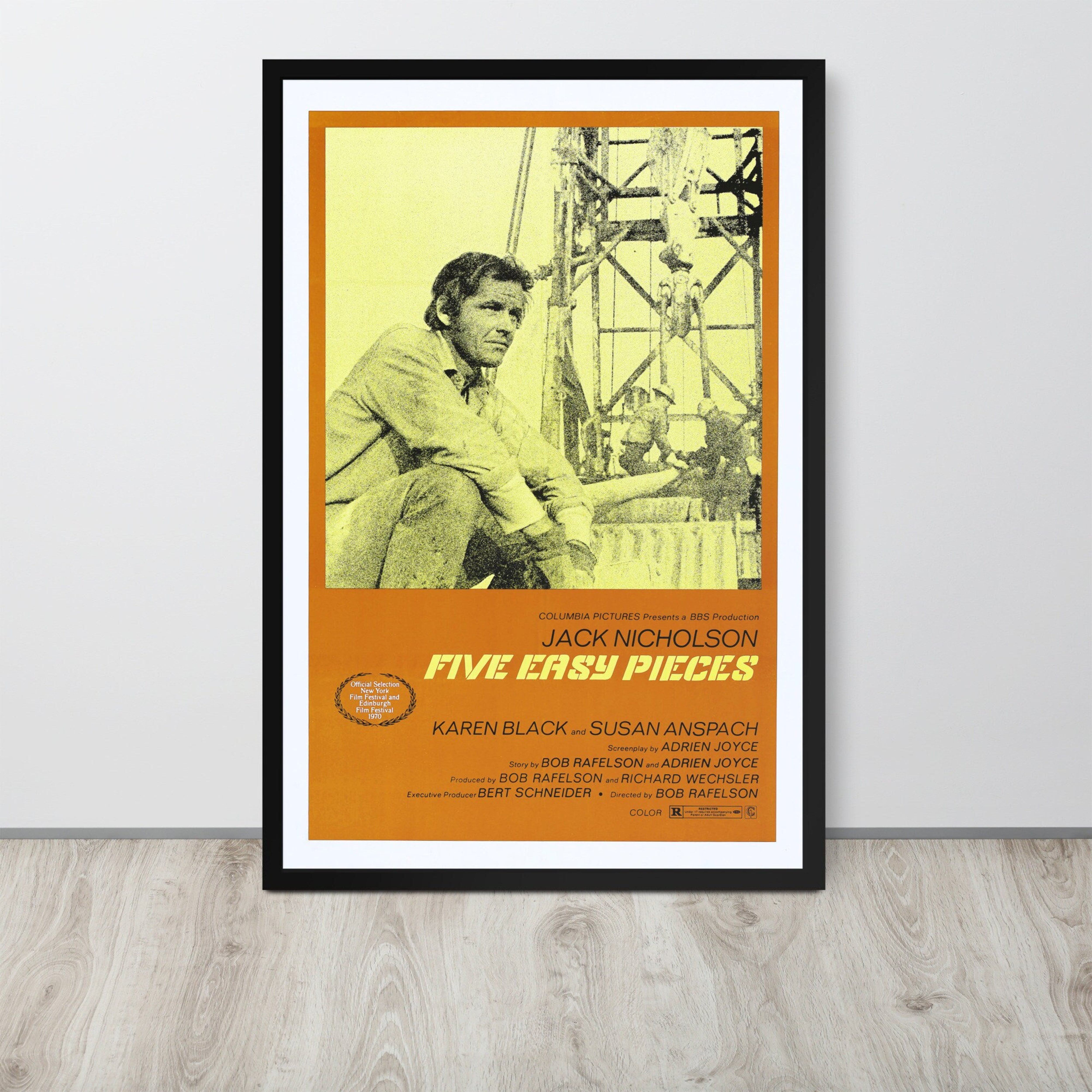 POSTER Five Easy Pieces (1970) Vintage Movie Poster-UNFRAMED - Walmart.com