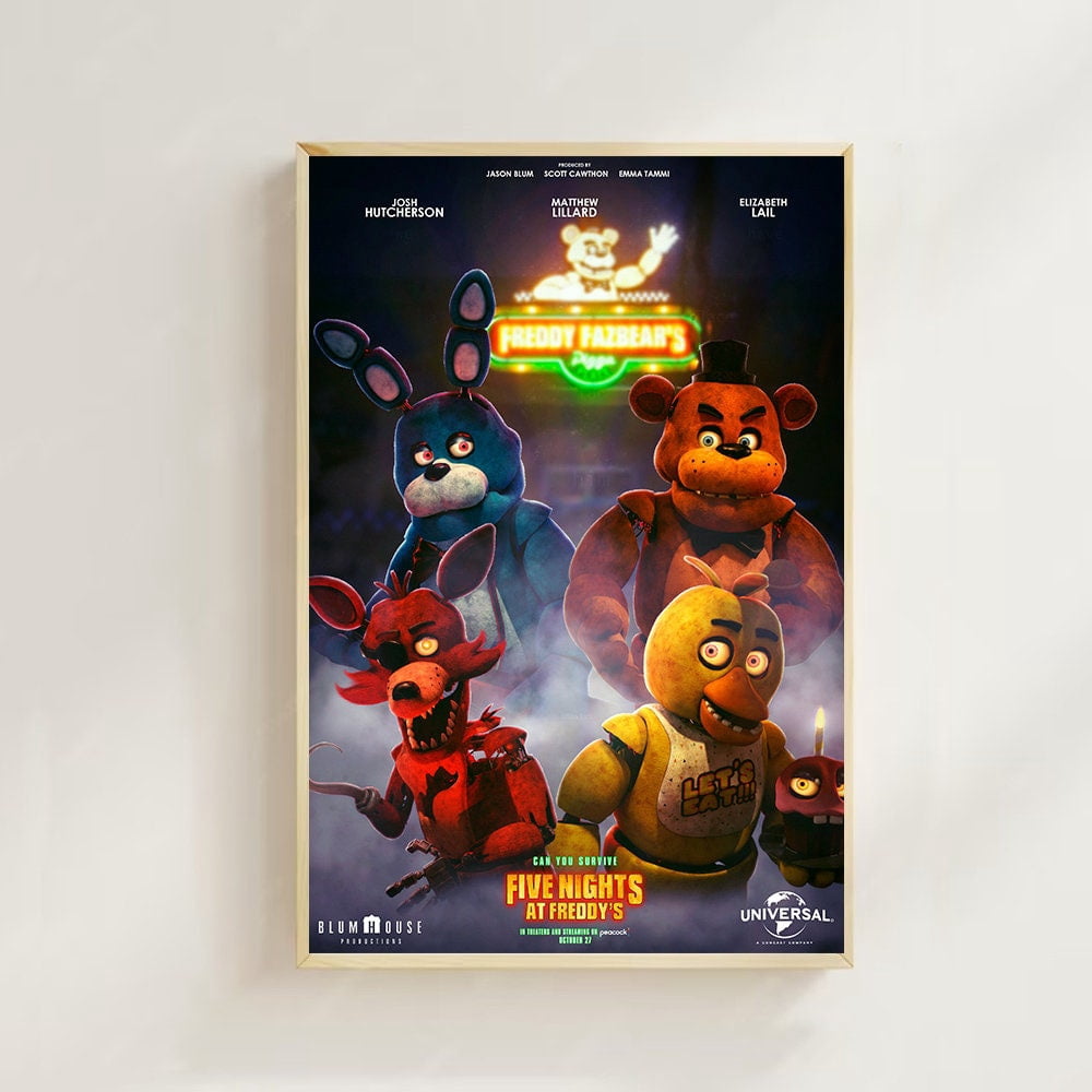 POSTER Five Nights At Freddy's--Movie Poster(Regular Style) Art Prints ...