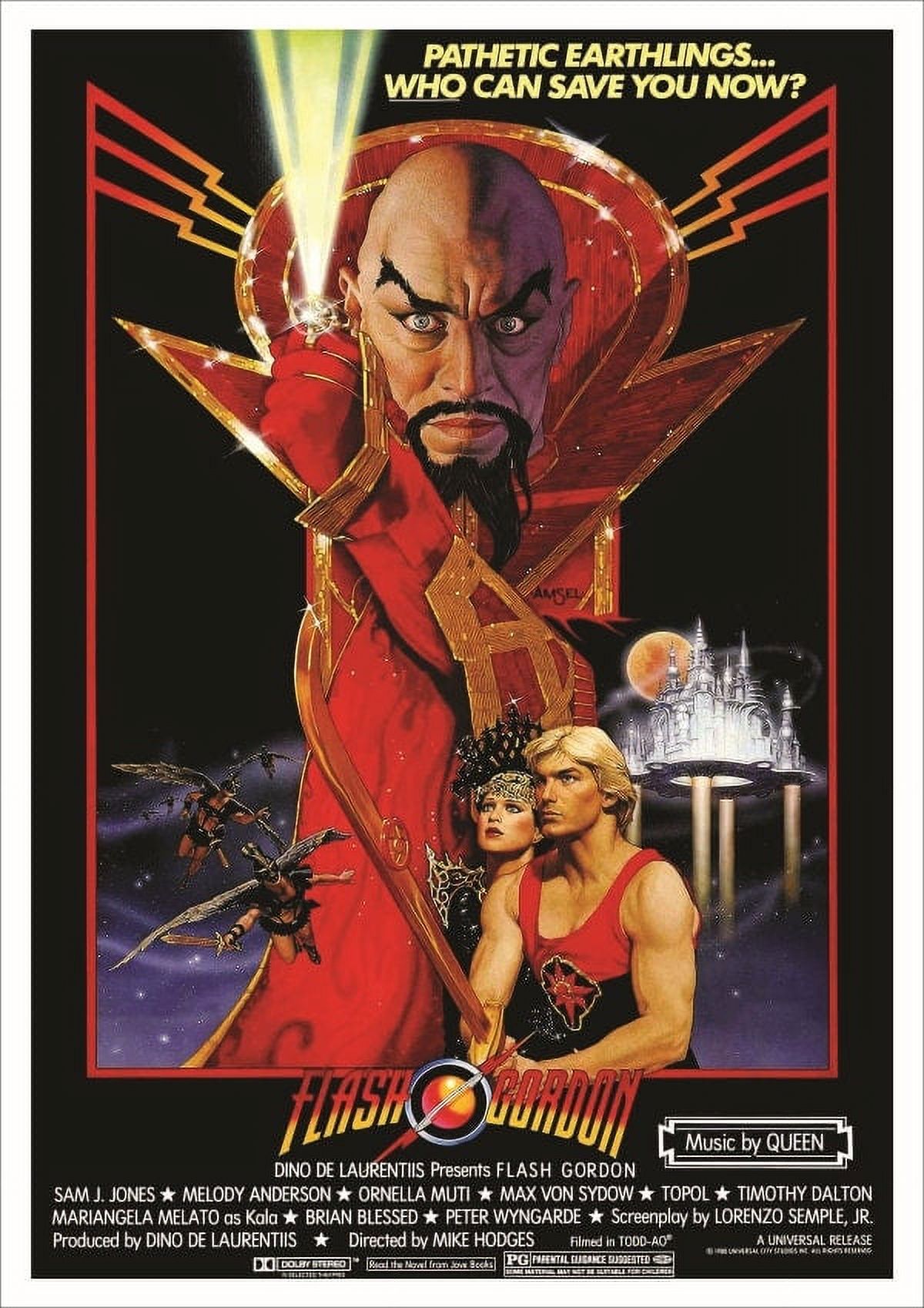 POSTER Flash Gordon Movie Poster (1980) Movie Print Film POSTER ...