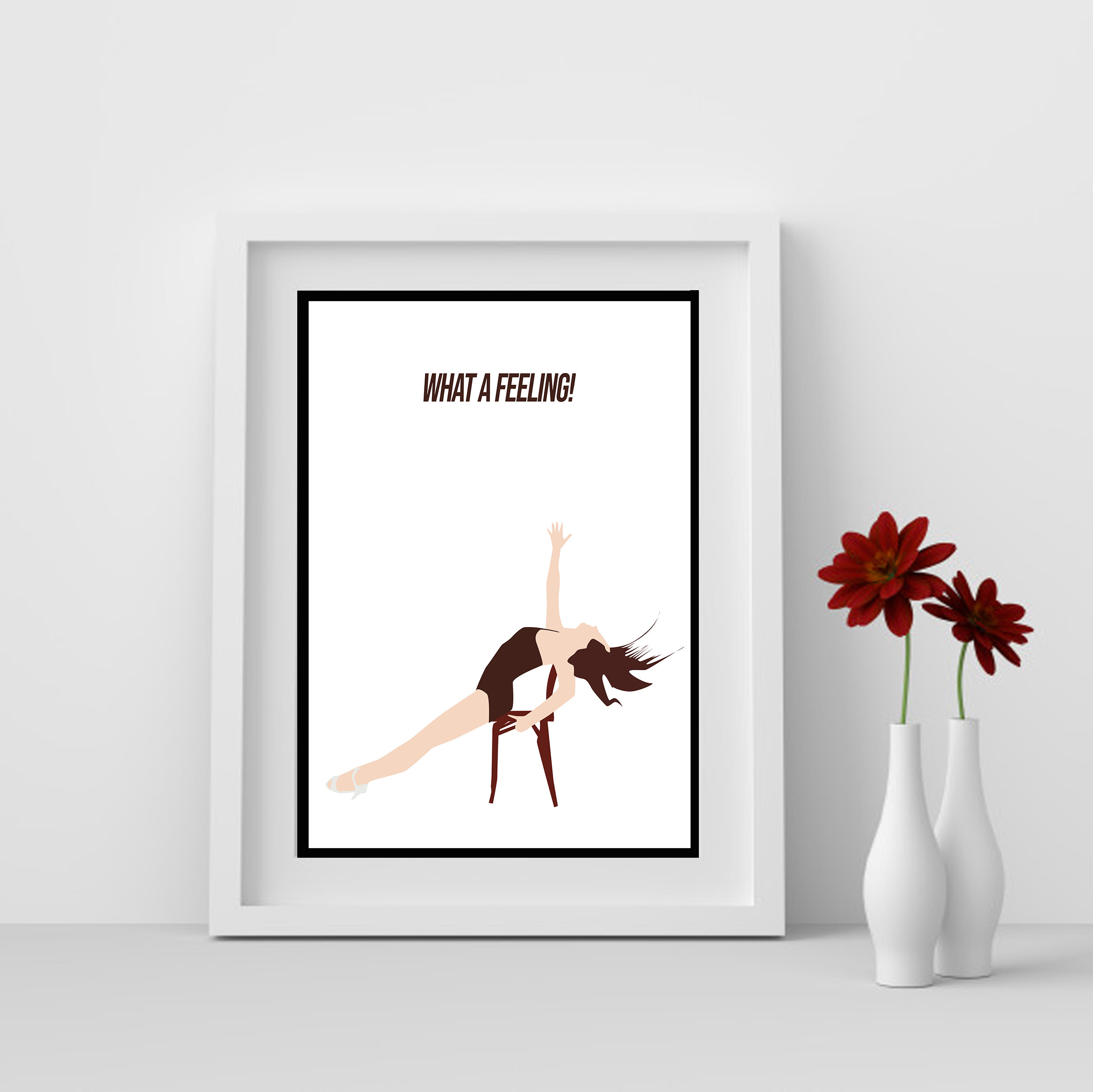 POSTER Flashdance Movie Quote-UNFRAMED - Walmart.com