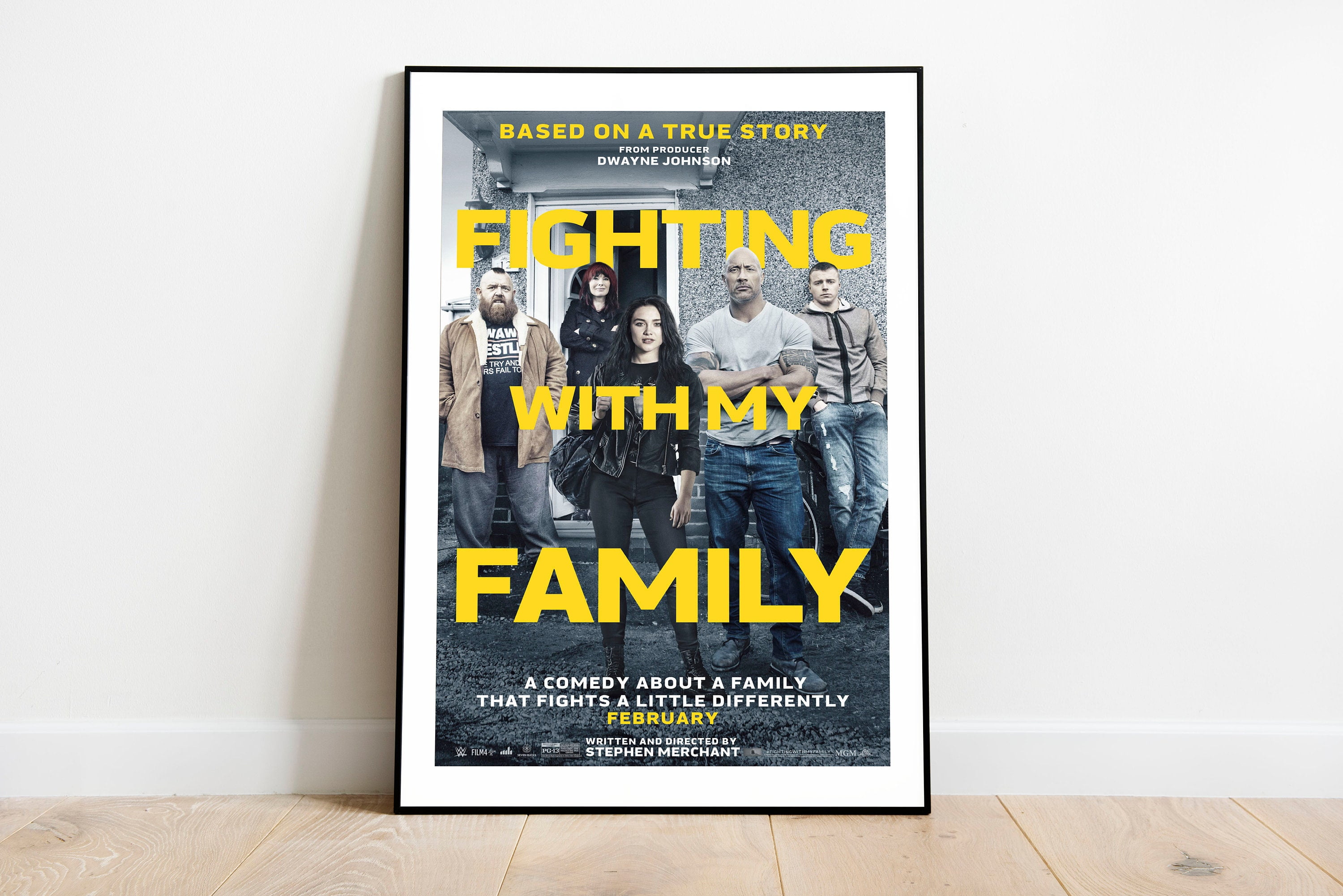 POSTER Florence Pugh Poster, Fighting With My Family Movie Poster ...