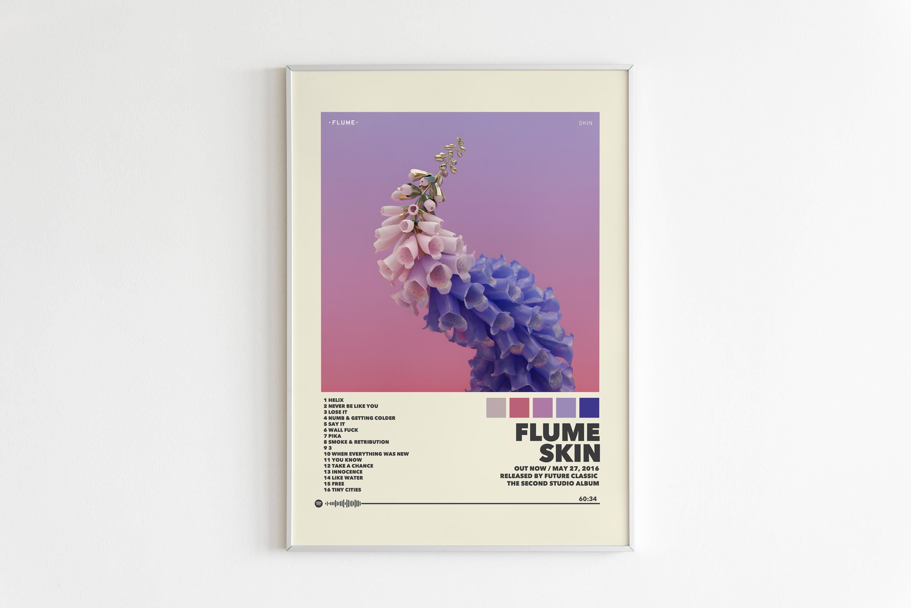 POSTER Flume Posters / Skin Poster / Album Cover Poster / Poster Print ...