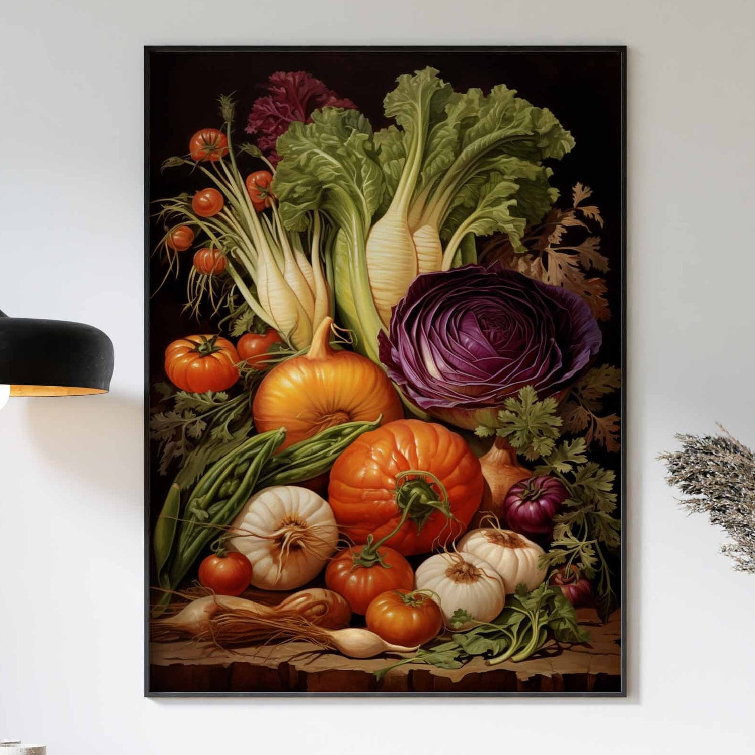 POSTER Food Print, Vegetables Print, Kitchen Decor, Vintage Kitchen Art ...