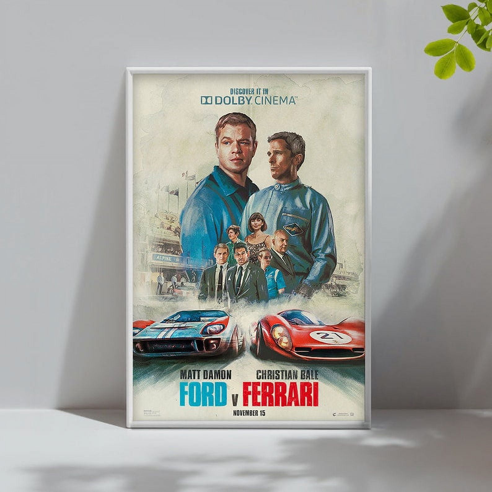 POSTER Ford v Ferrari Movie Poster-Limited Edition Collectibl-Home ...