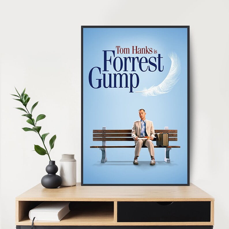 POSTER Forrest Gump Movie Poster Art Room Wall Decor Poster Tom Hanks ...