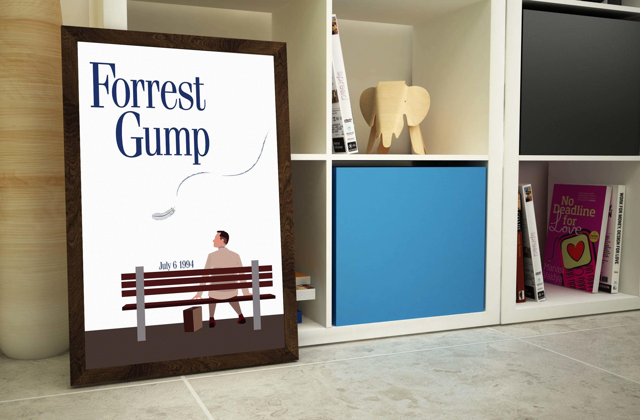 POSTER Forrest Gump Poster / Forrest Gump Print / Movie Poster ...