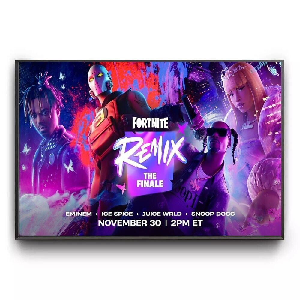 POSTER Fortnite Remix The Finale On November 30th 2024 Poster-12x18 ...