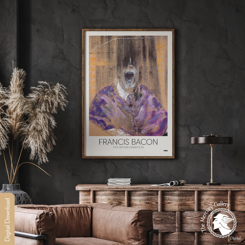 POSTER Francis Bacon Art Poster, Pope Innocent, Interior Design, Art Poster, Gallery Art, Home ...