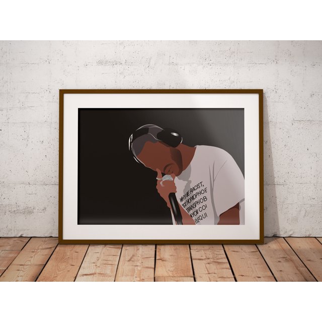 POSTER Frank Ocean Minimal Blonde Concert Performance Poster - Why be ...