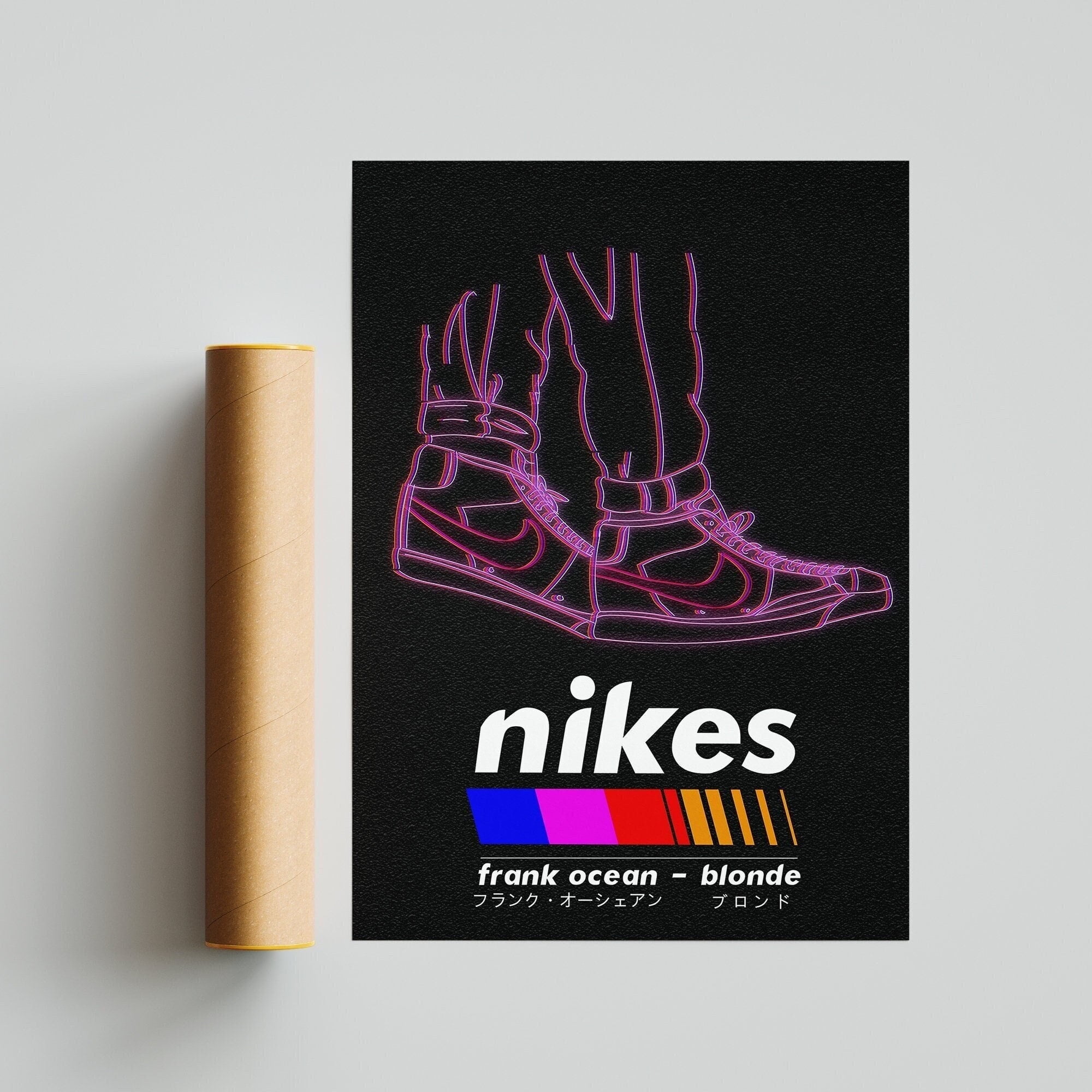 POSTER Frank Ocean Posters / Blonde Poster / Frank Ocean Nikes Poster ...