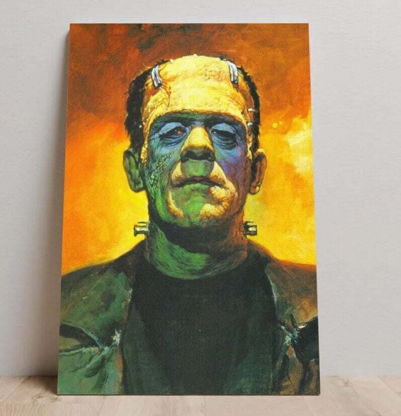 POSTER Frankenstein Poster, Horror Movie Poster , Henry Frankenstein ...