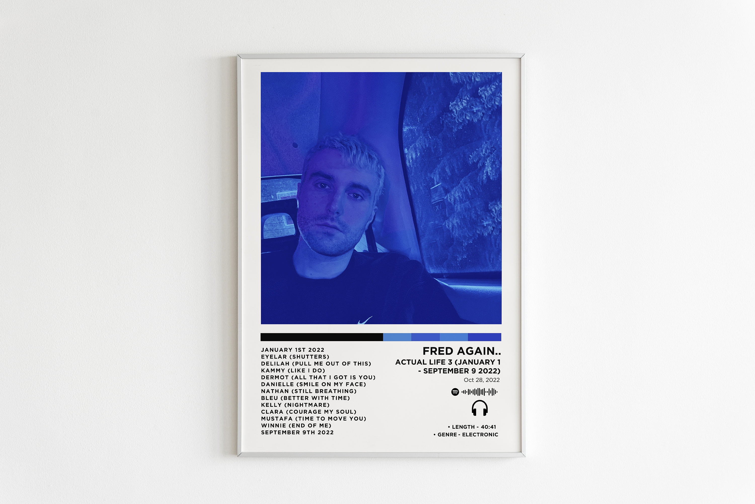 POSTER Fred Again.. - Actual Life 3 (January 1-September 9 2022) Album ...