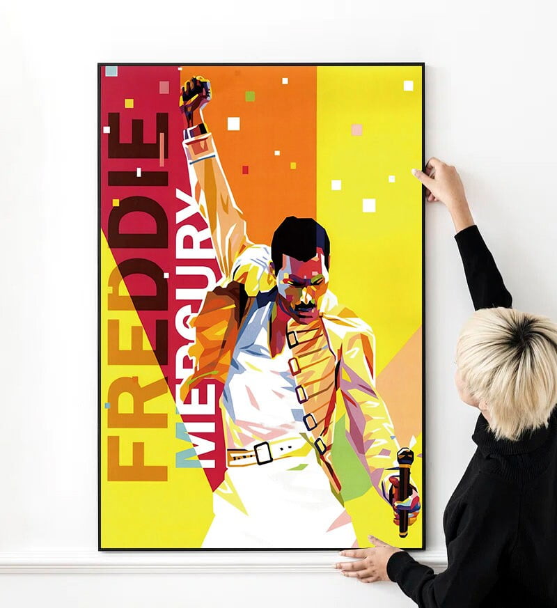 POSTER Freddie Mercury - Queen Band Rock Music Poster High Quality ...