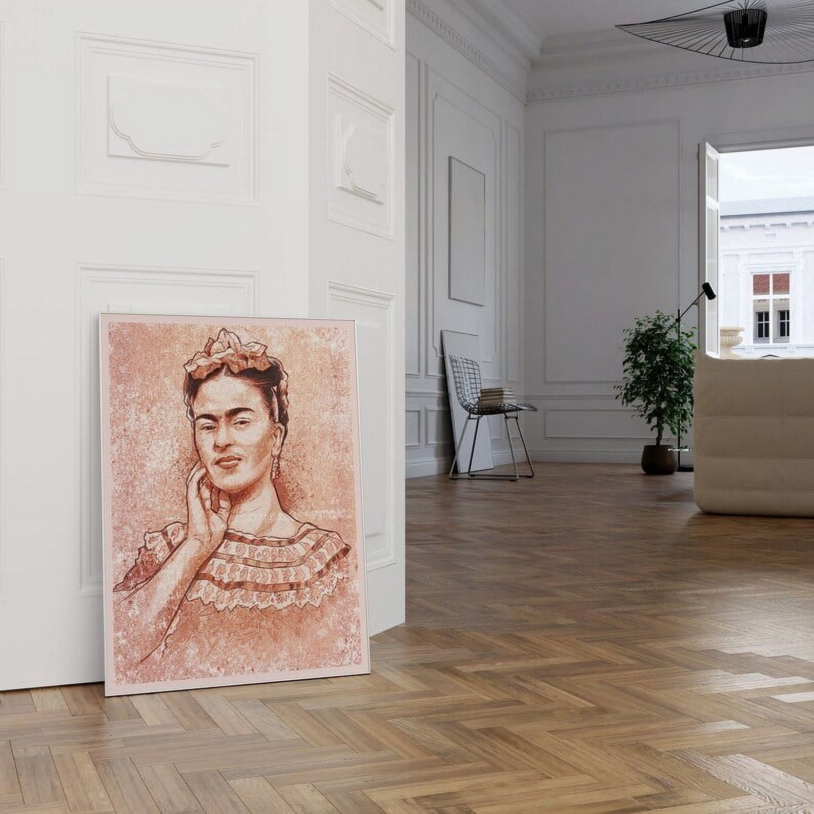 POSTER Frida Kahlo Modern Illustration Art Dorm Room Painting Decor ...