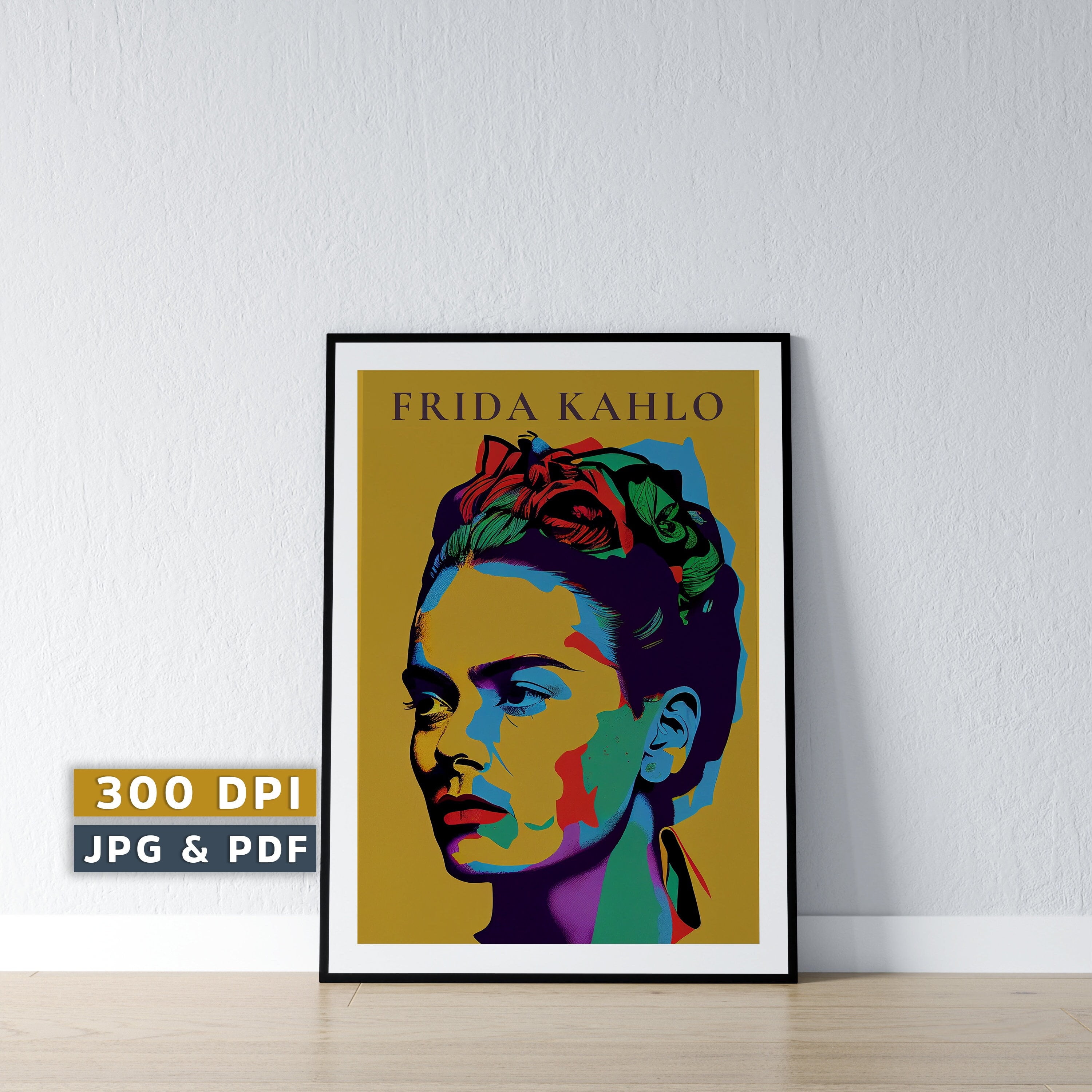 POSTER Frida Kahlo Print, Frida Kahlo Poster, Indie Room Decor ...