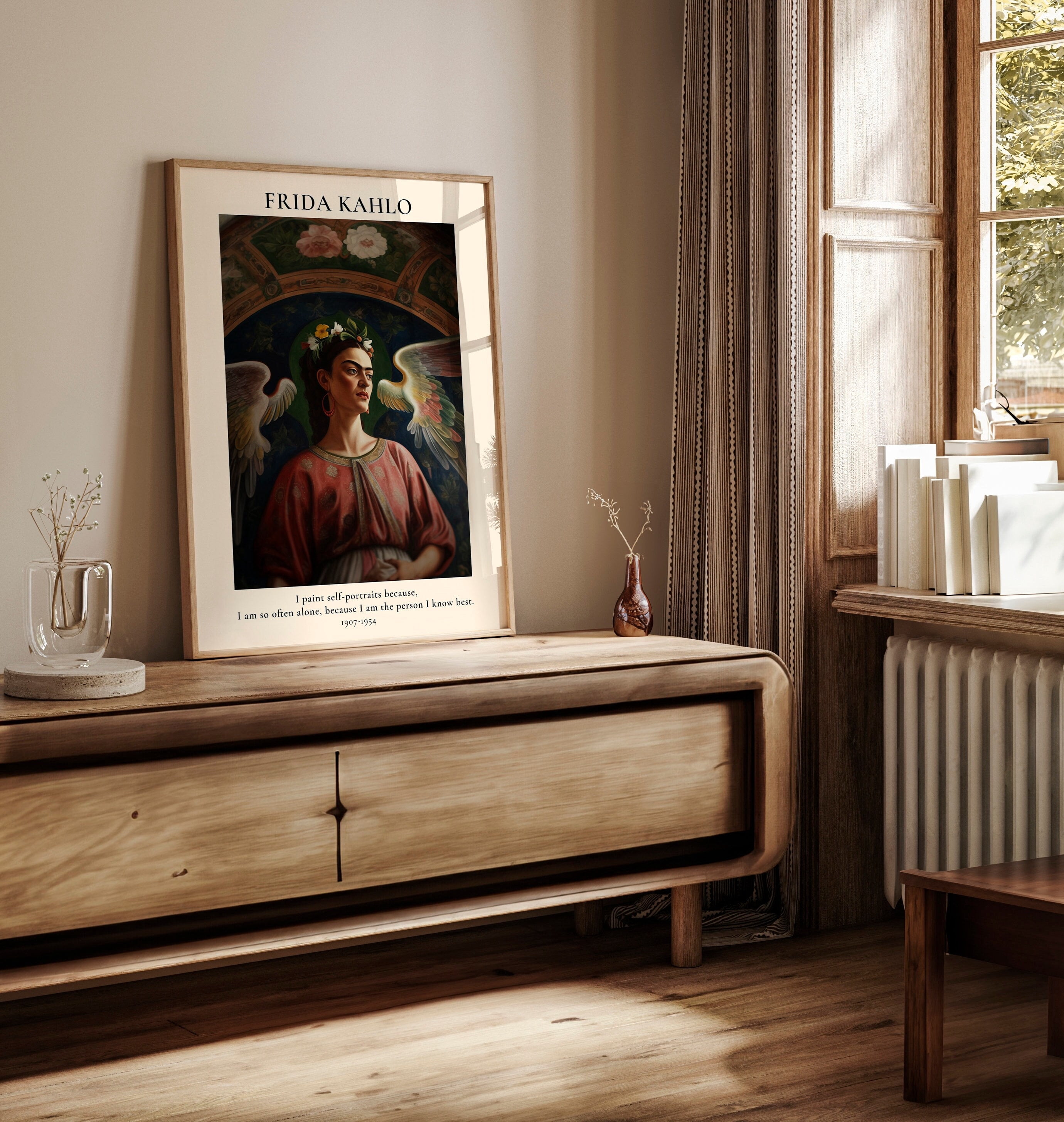 POSTER Frida Kahlo Print, Teen Girl Room Decor, Frida Kahlo Poster ...