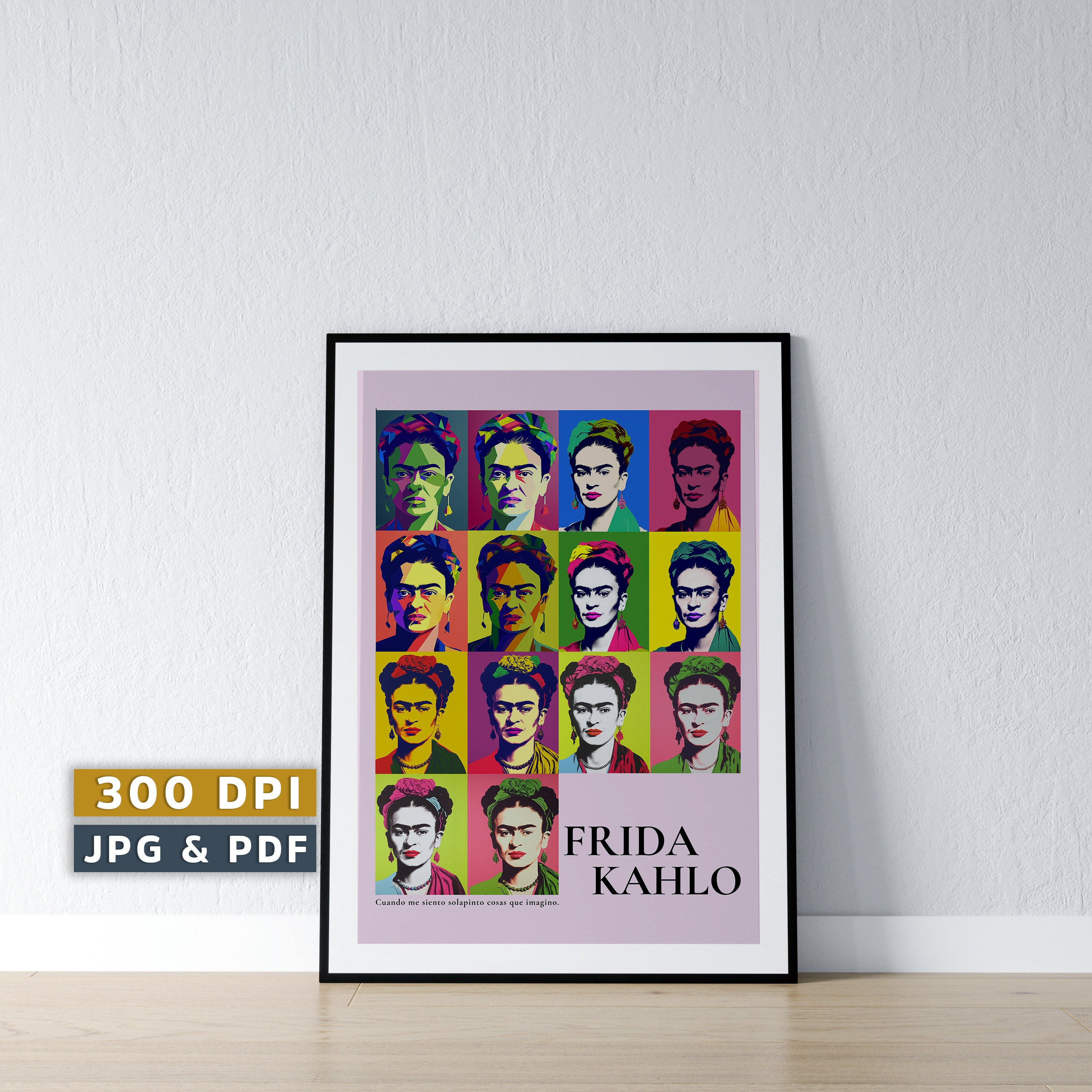 POSTER Frida Kahlo Print, Teen Girl Room Decor, Frida Kahlo Poster ...