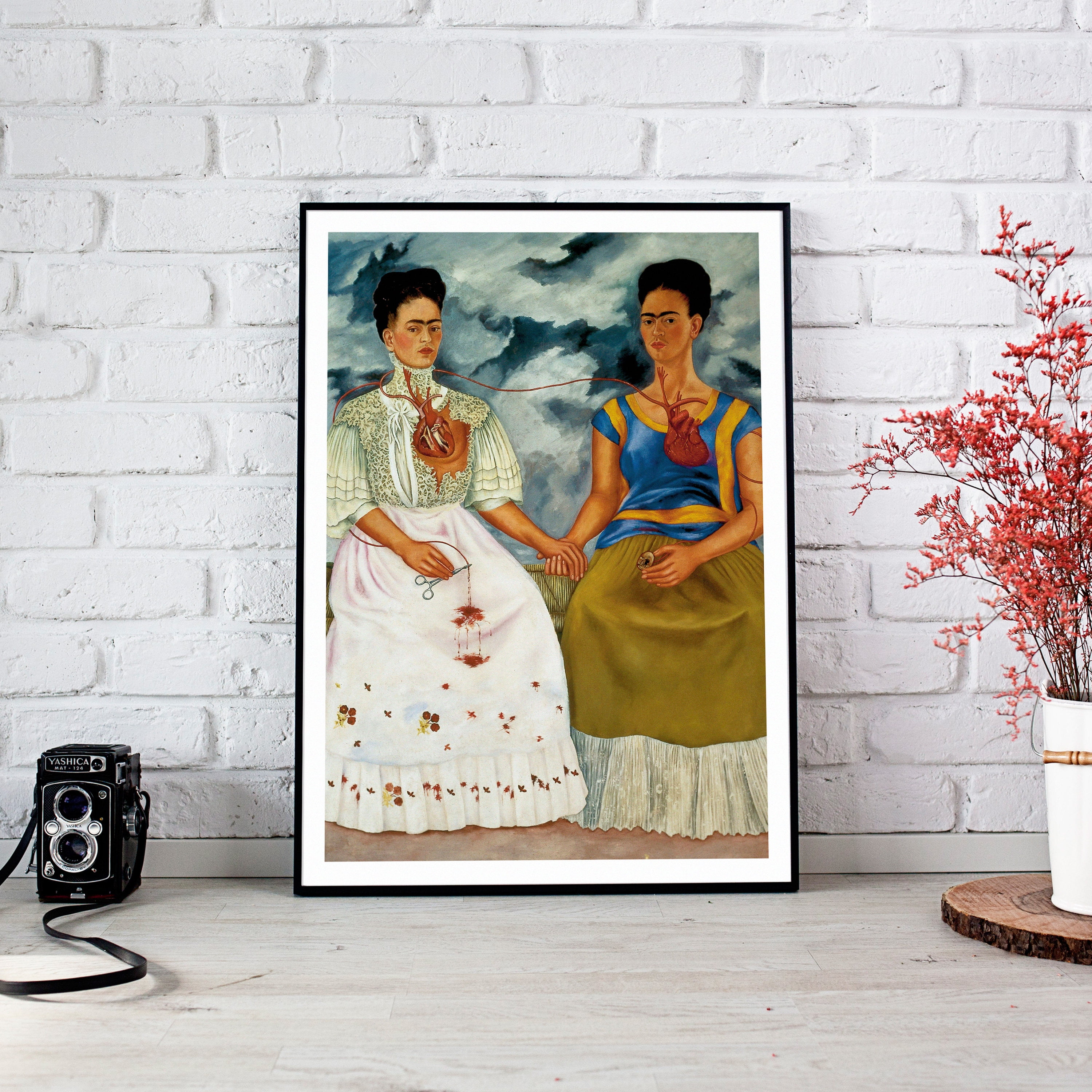 POSTER Frida Kahlo - The Two Fridas Poster Print and Home Decor ...