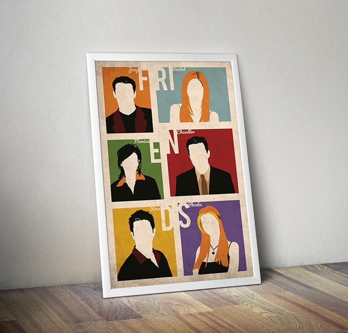 POSTER Friends TV Show Poster Friends movie poster New York City Print ...