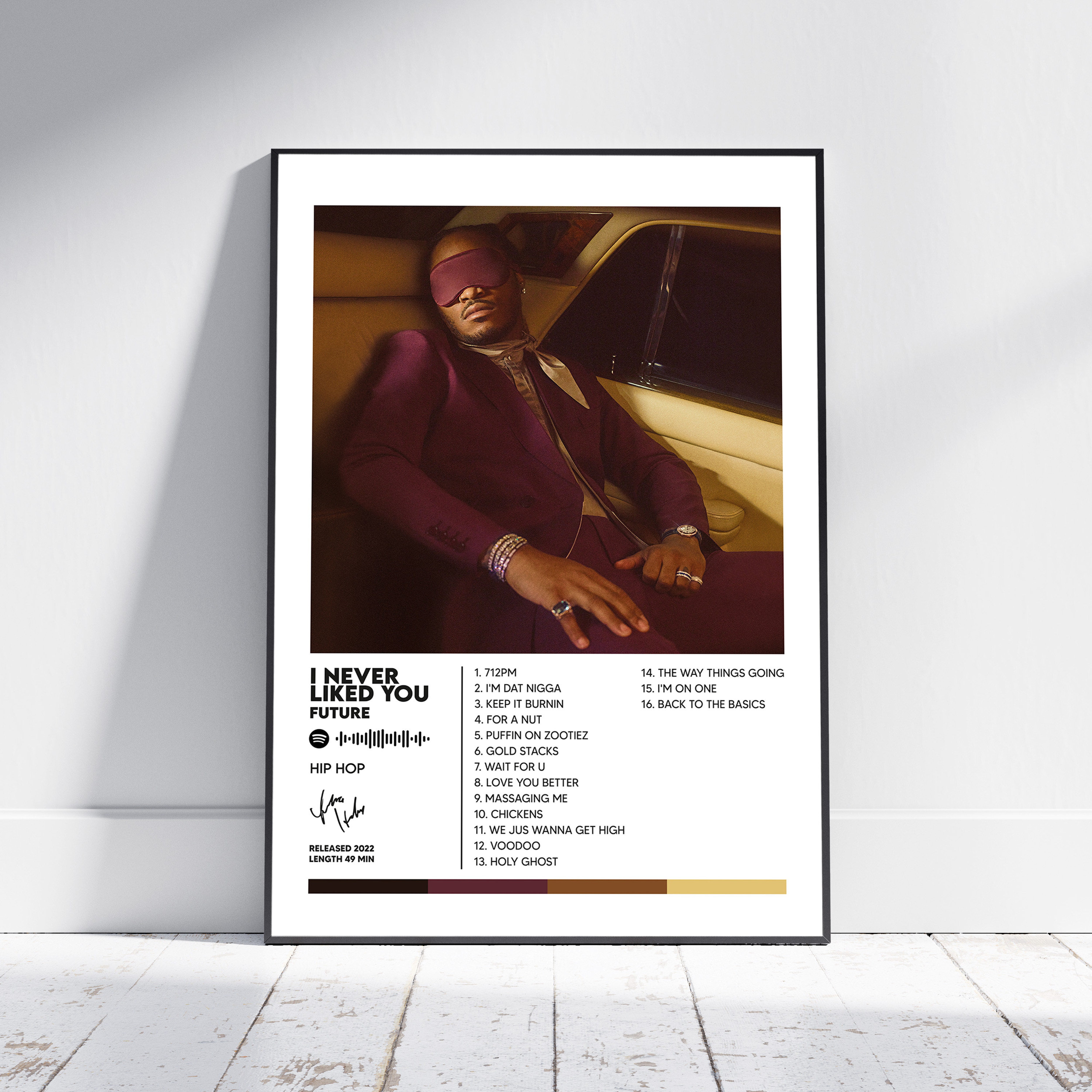 POSTER Future Album Poster, I Never Liked You Album Cover Print ...