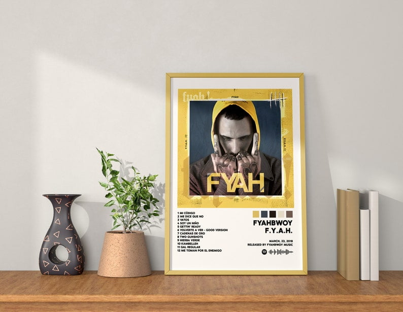 POSTER Fyahbwoy / Fyah / Imprimible , portada del álbum, poster ...