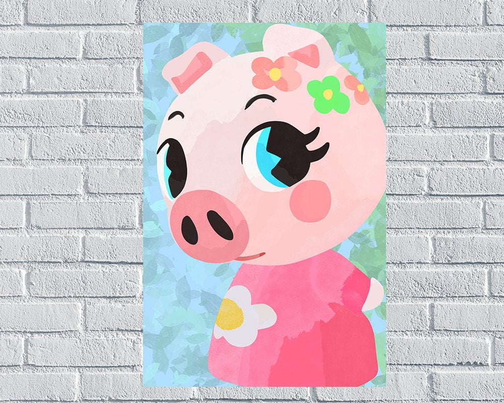 POSTER GALA Animal Crossing New Horizons Harv's Island Villager Poster ...