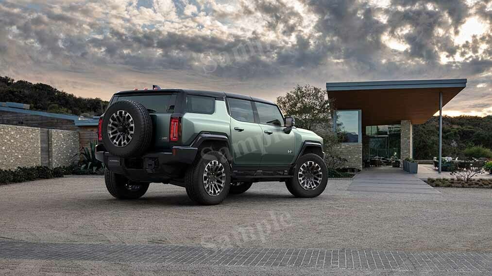 POSTER GMC Hummer EV SUV Edition 2024 High Res Wall Decor Print Photo ...