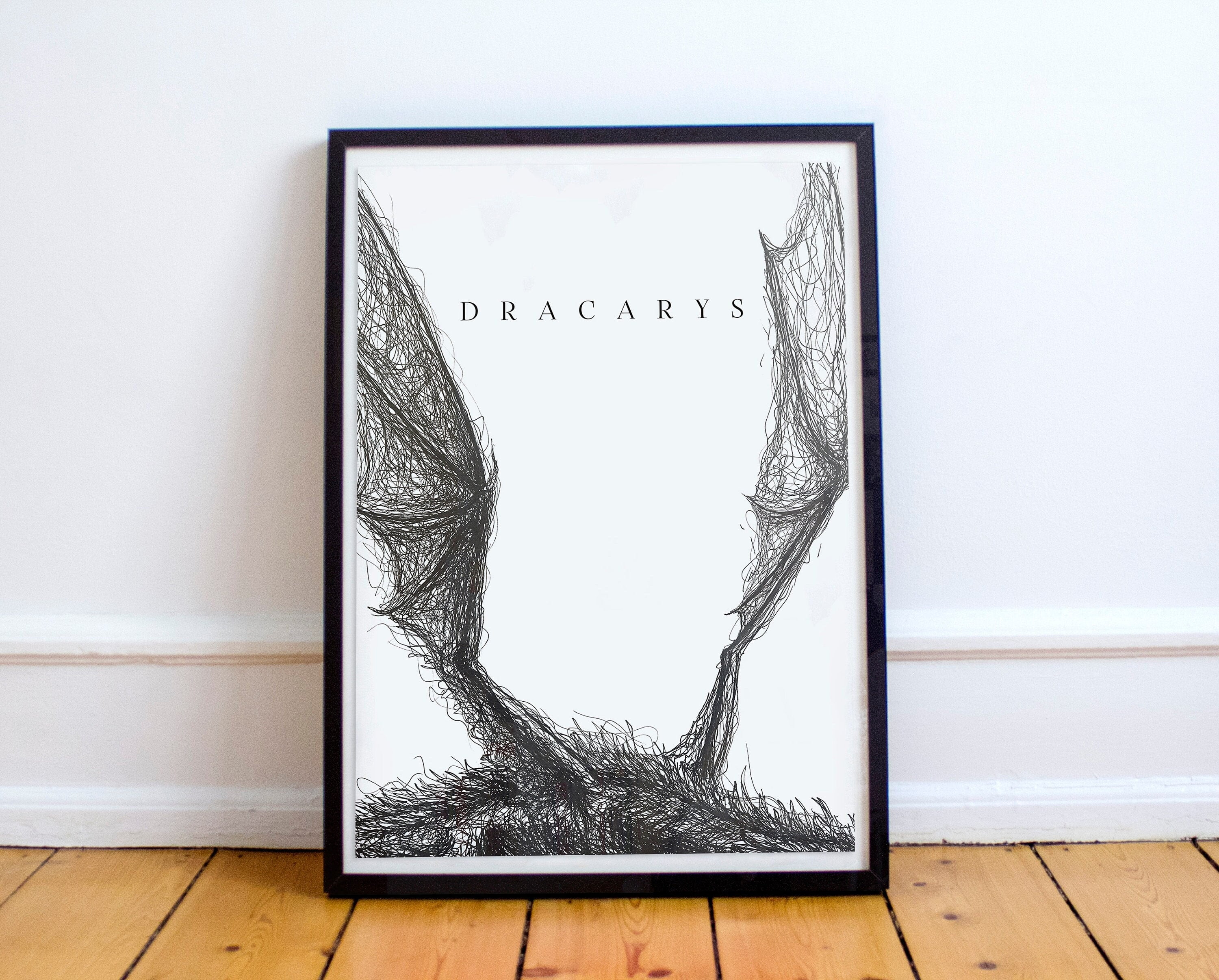 POSTER GOT Poster - Dracarys - Khaleesi - Mother of Dragons-UNFRAMED ...