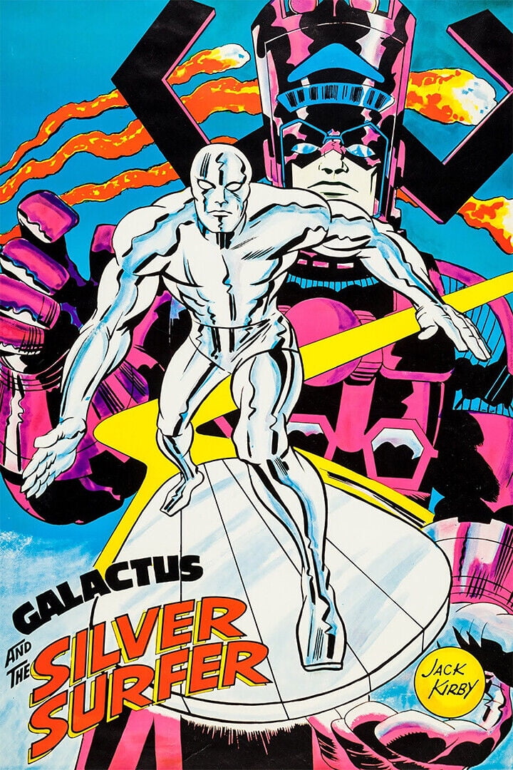 POSTER Galactus and the Silver Surfer Decor Wall Art Print - POSTER ...