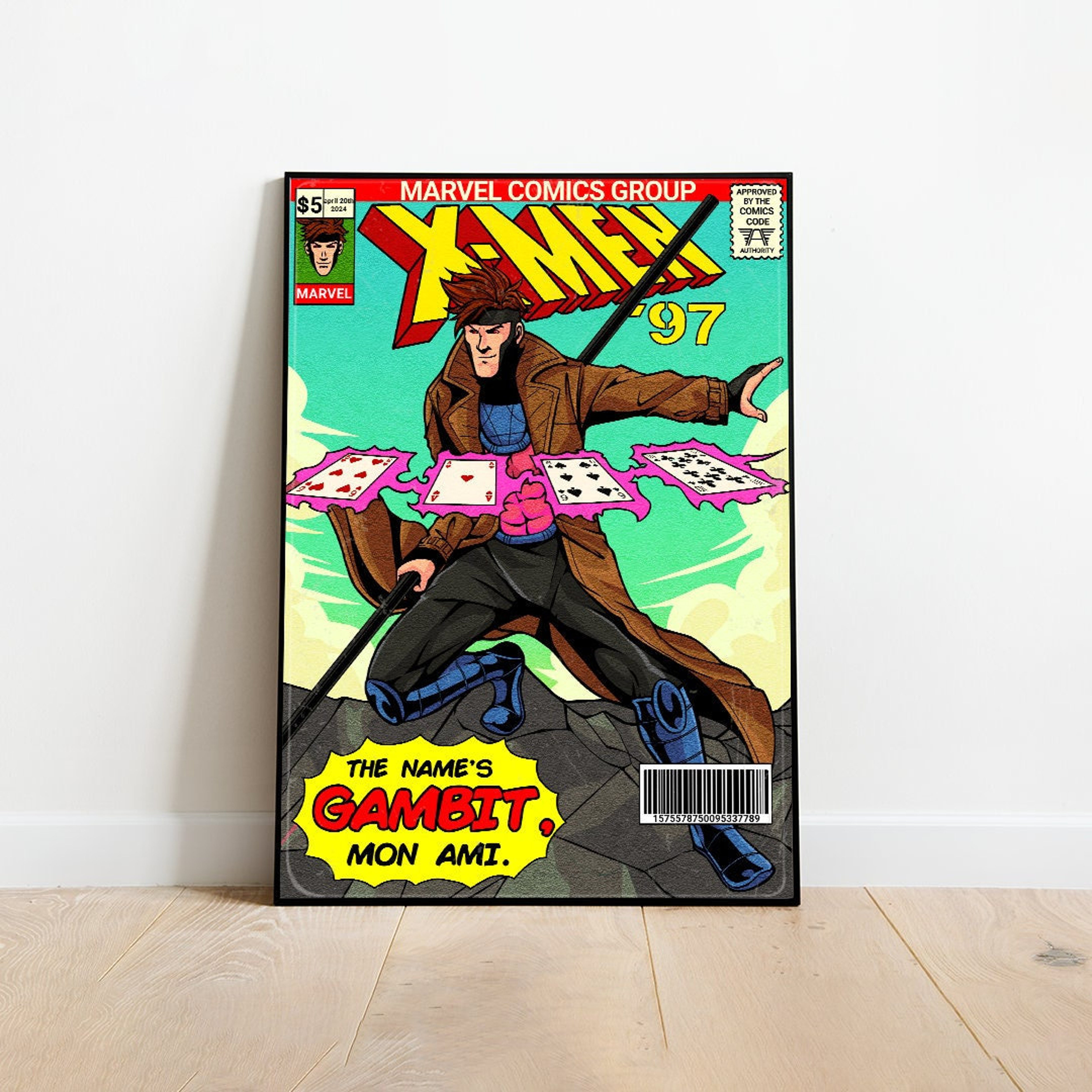 POSTER Gambit Poster, X-Men Poster, X-Men 97' Poster, Avengers Poster ...