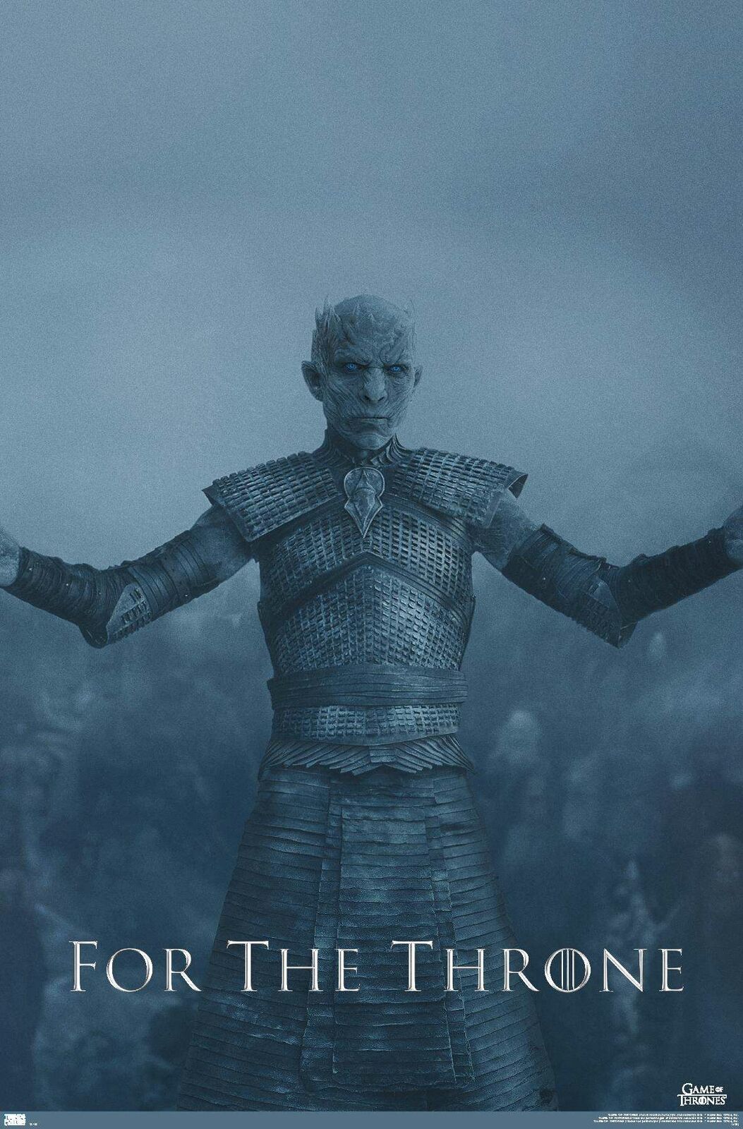 POSTER Game of Thrones - The Night King Poster-12x18-UNFRAMED - Walmart.com