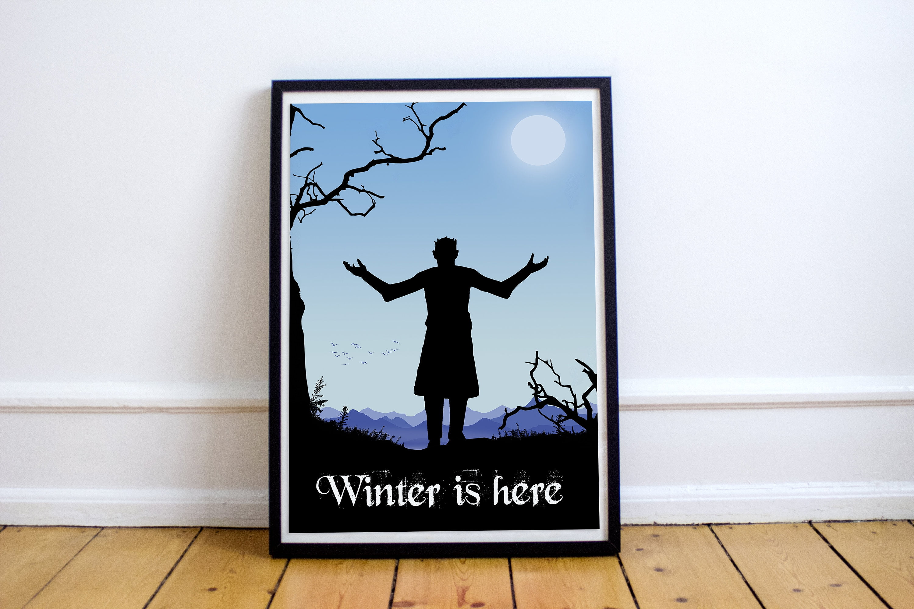POSTER Game of Thrones art, GOT poster, artwork, TV art, Winter is ...