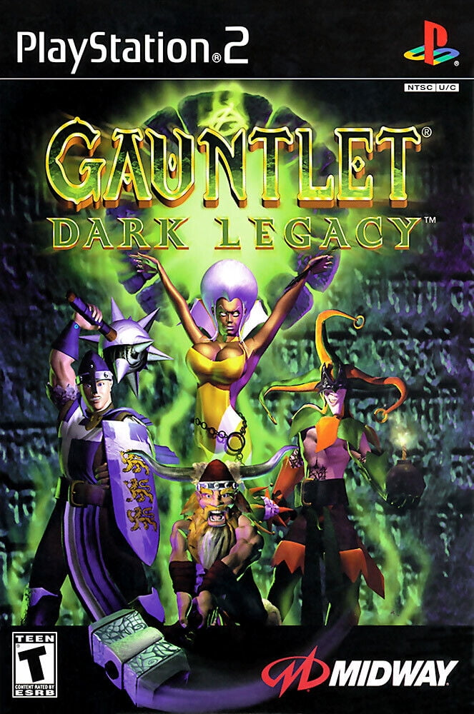 POSTER Gauntlet Dark Legacy PS2 BOX ART Premium POSTER MADE IN USA ...