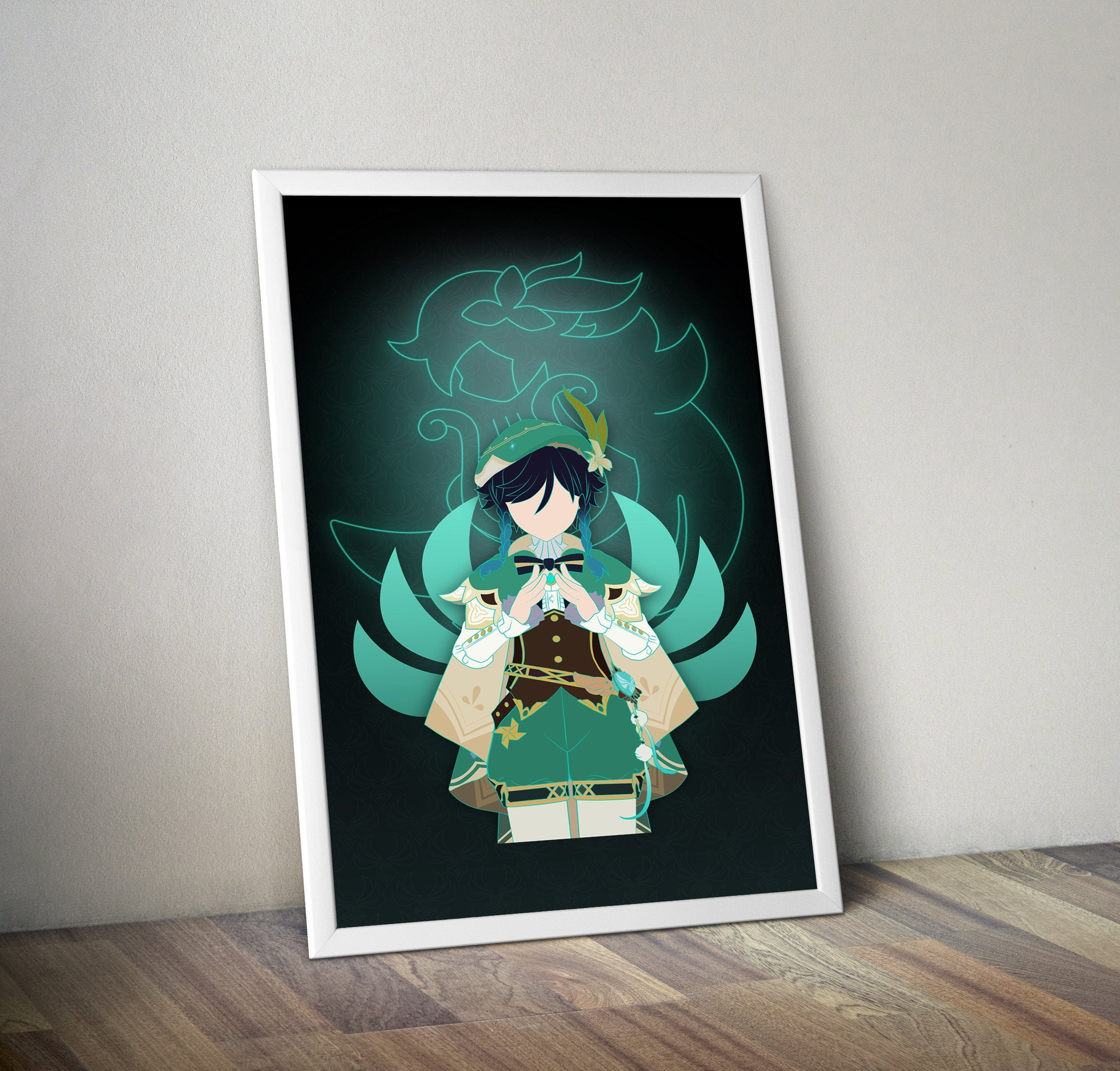 POSTER Genshin Impact Barbatos Genshin Impact Poster Anime Twitch Decor ...